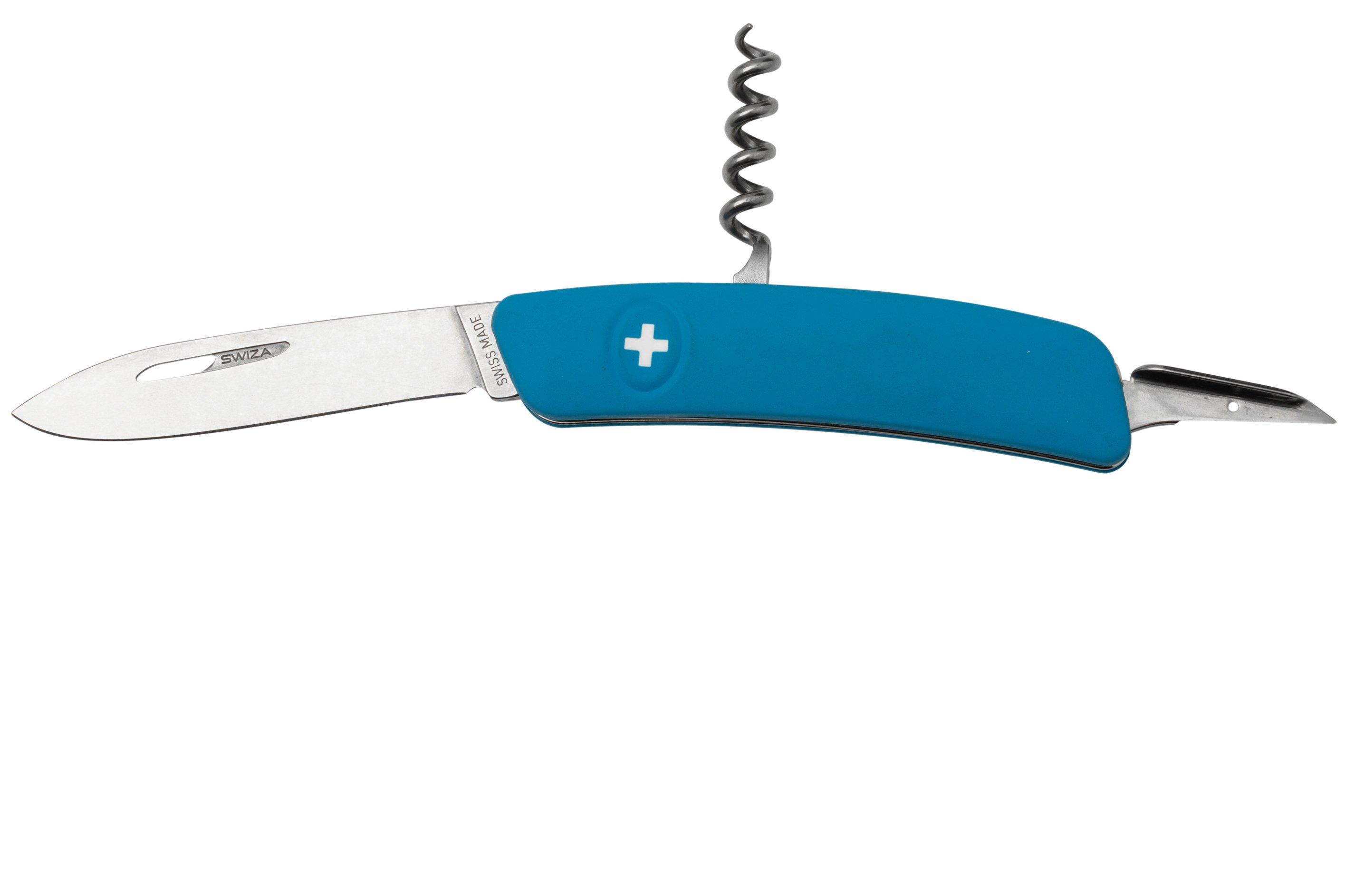 Swiza D01 Swiss pocket knife - Blue | Advantageously shopping at ...