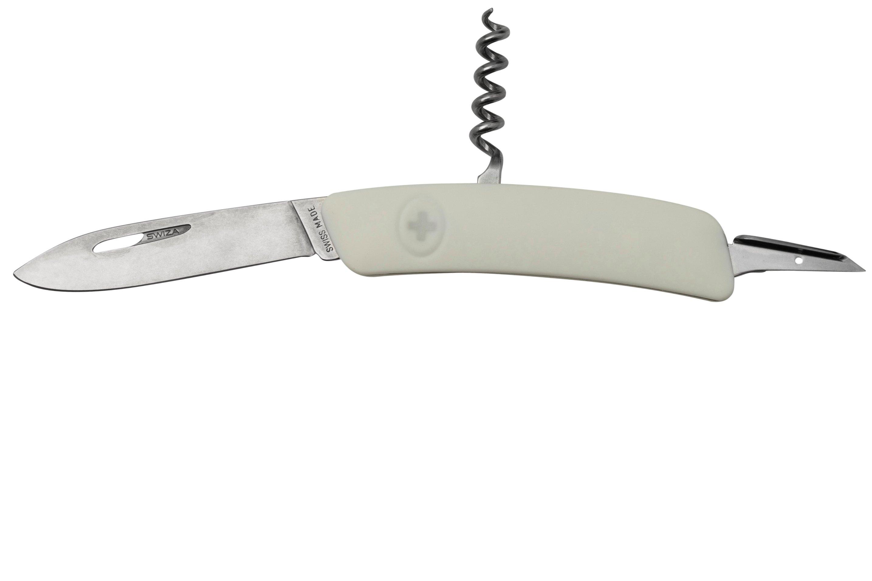 Swiza D01 Swiss pocket knife - White | Advantageously shopping at ...