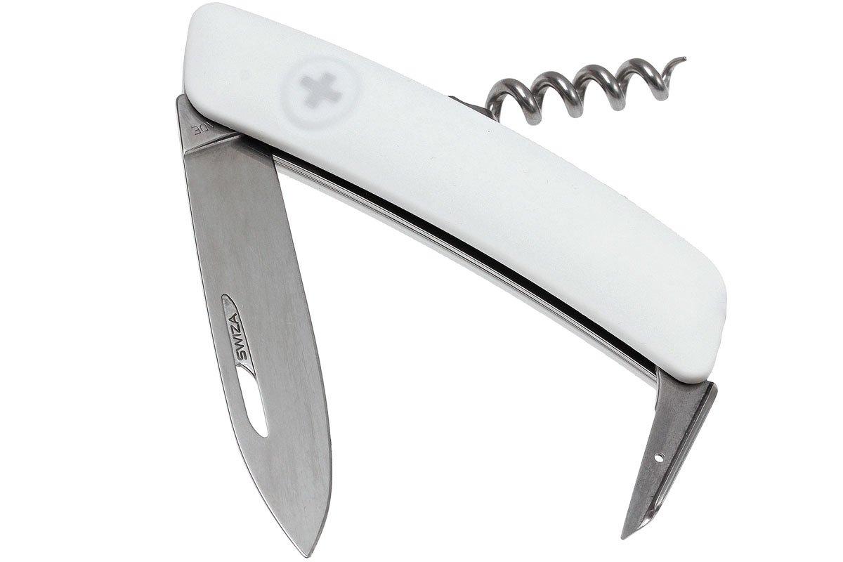 Swiza D01 Swiss pocket knife - White | Advantageously shopping at ...