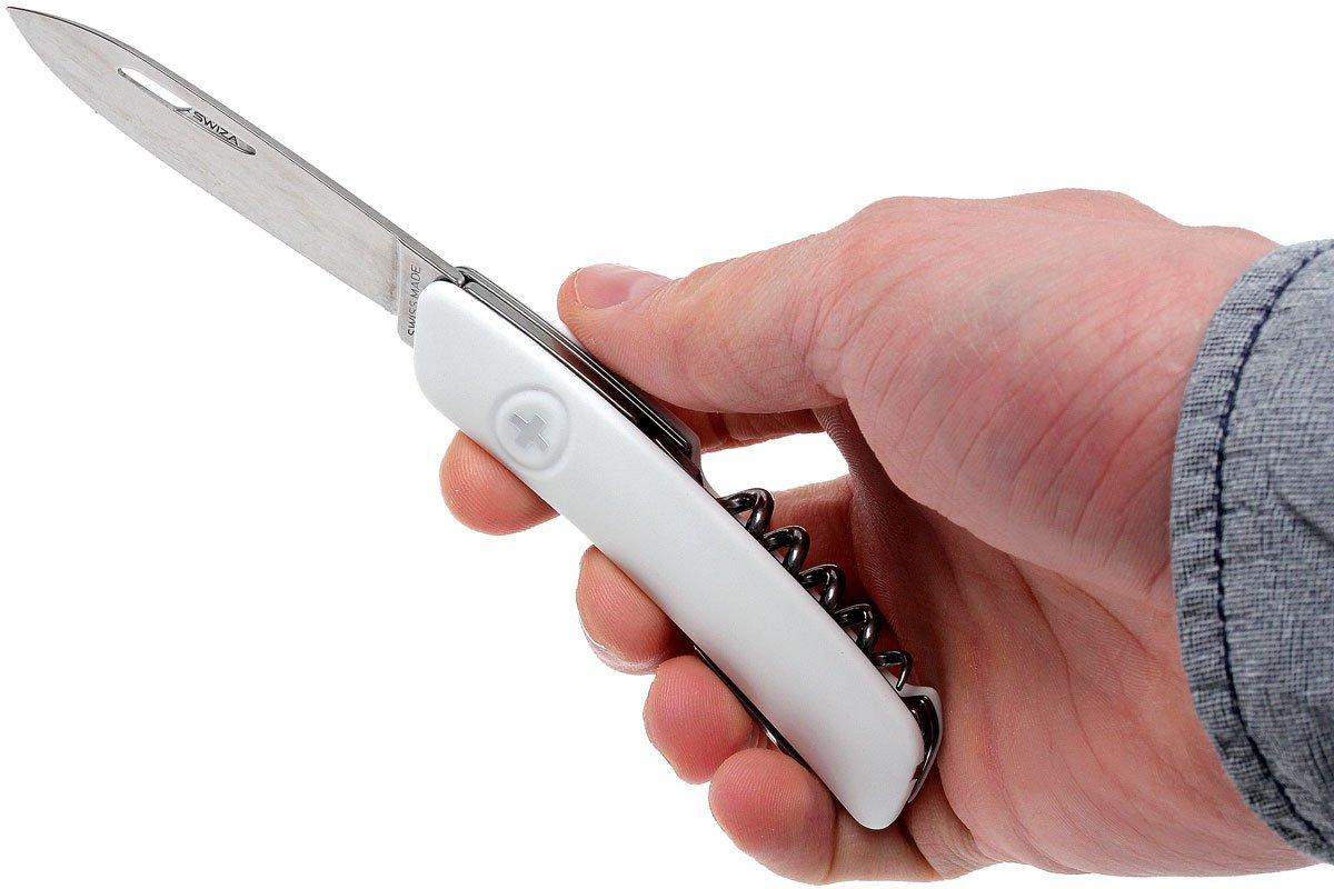 Swiza D01 Swiss pocket knife - White | Advantageously shopping at ...