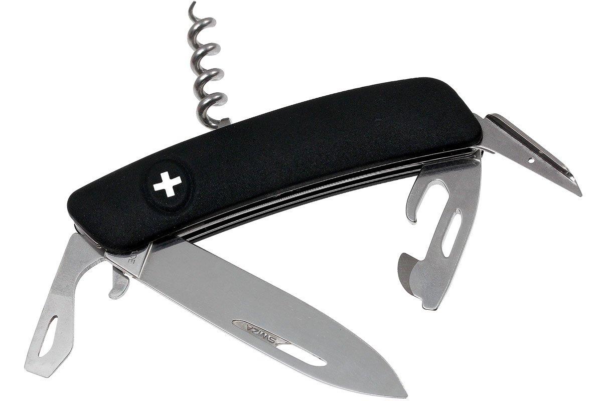 Swiza D03 Swiss pocket knife - Black | Advantageously shopping at ...