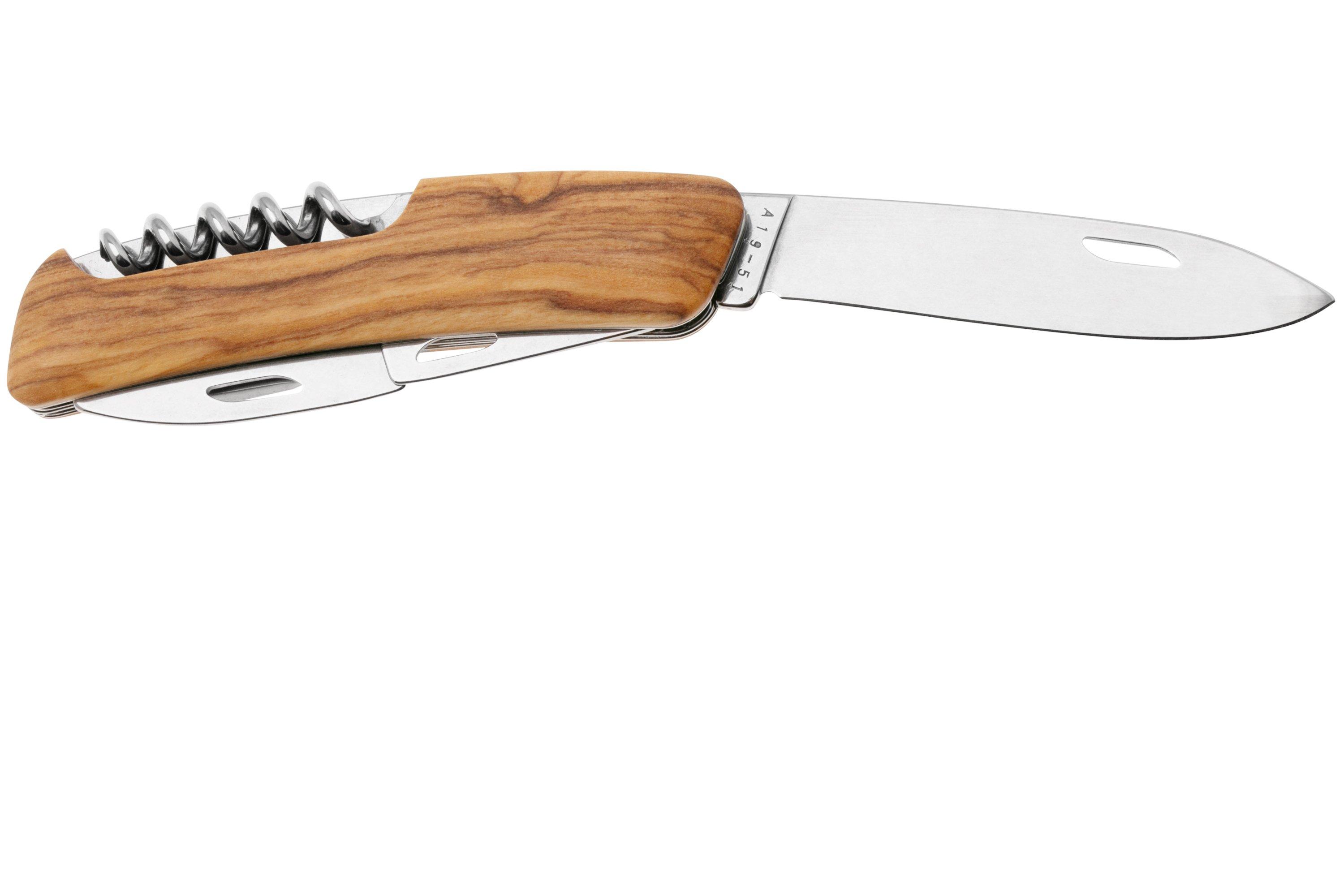 Swiza D03-OW Swiss pocket knife, olive wood | Advantageously shopping ...