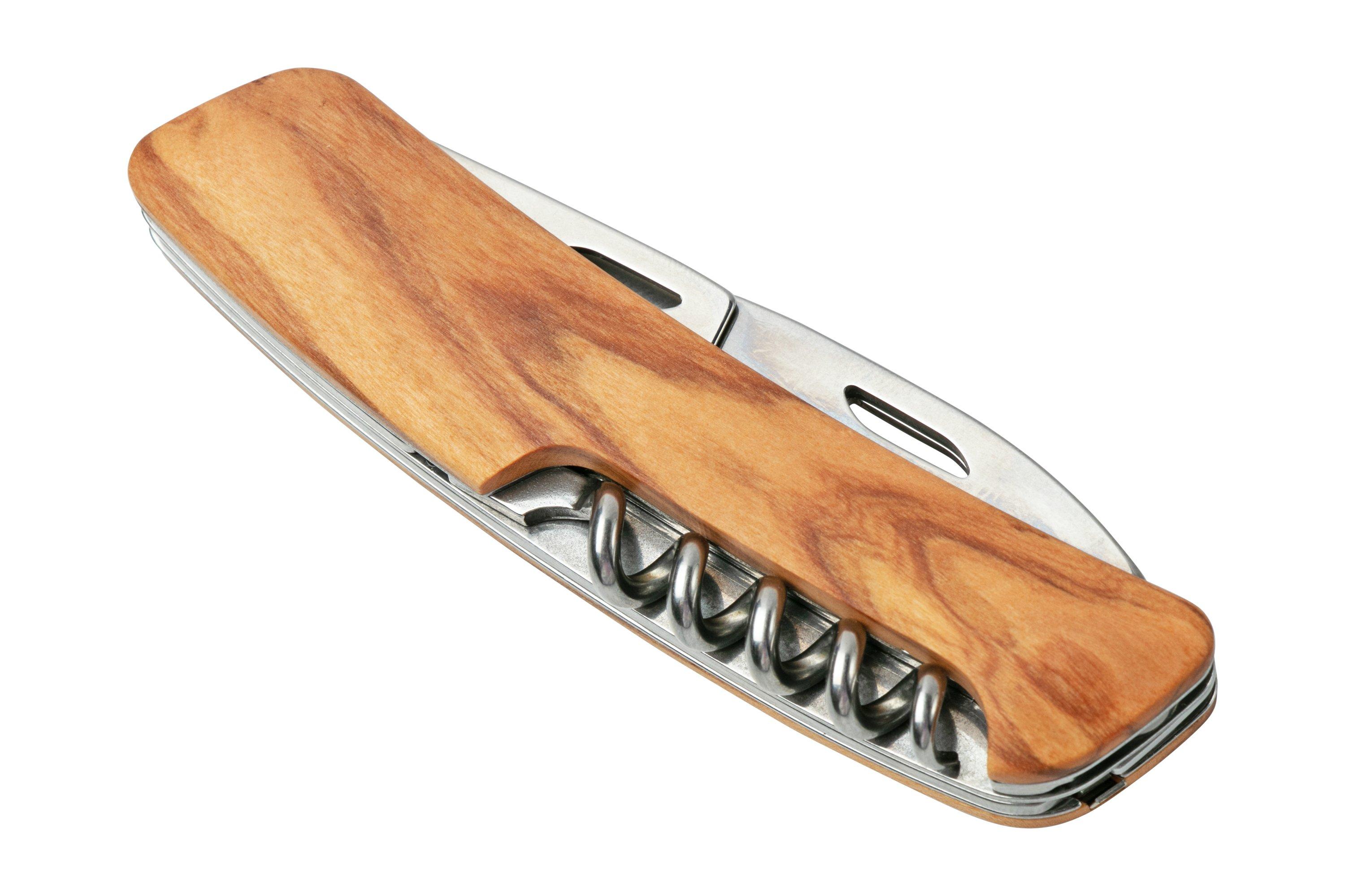 Swiza D03 Swiss pocket knife, olive wood | Advantageously shopping at ...
