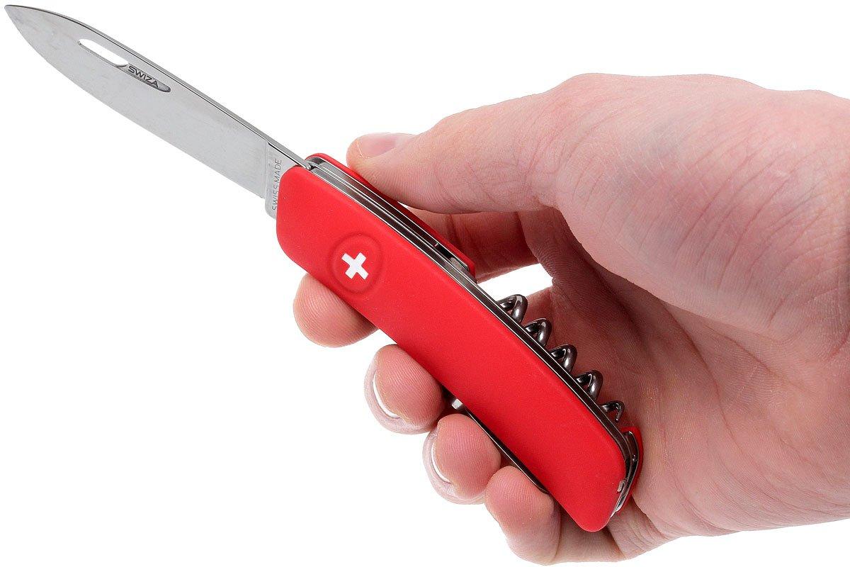 Swiza D03 Swiss pocket knife - Red | Advantageously shopping at ...