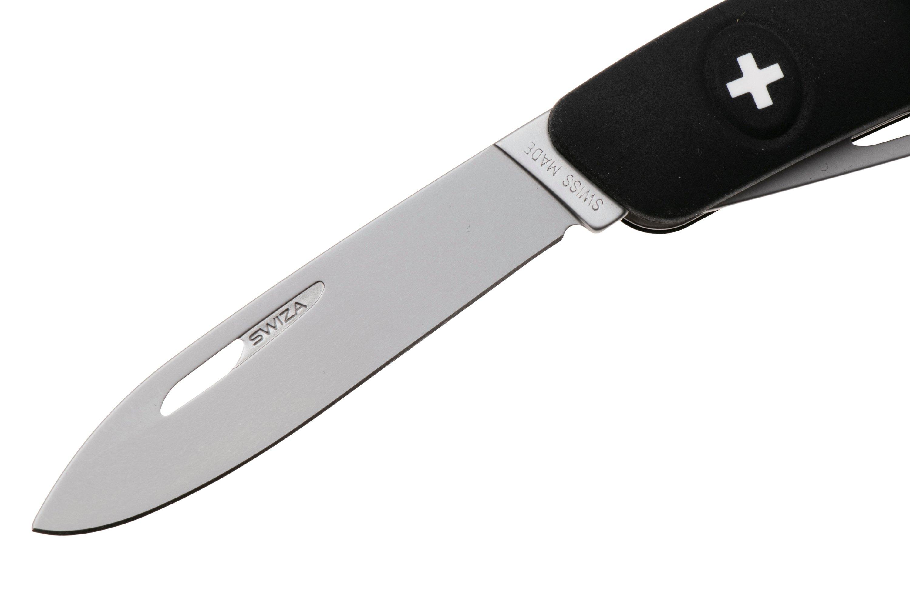 Swiza D03 AM, KNI.0036.1010, Black, Swiss pocket knife, 6 tools | Advantageously shopping at ...