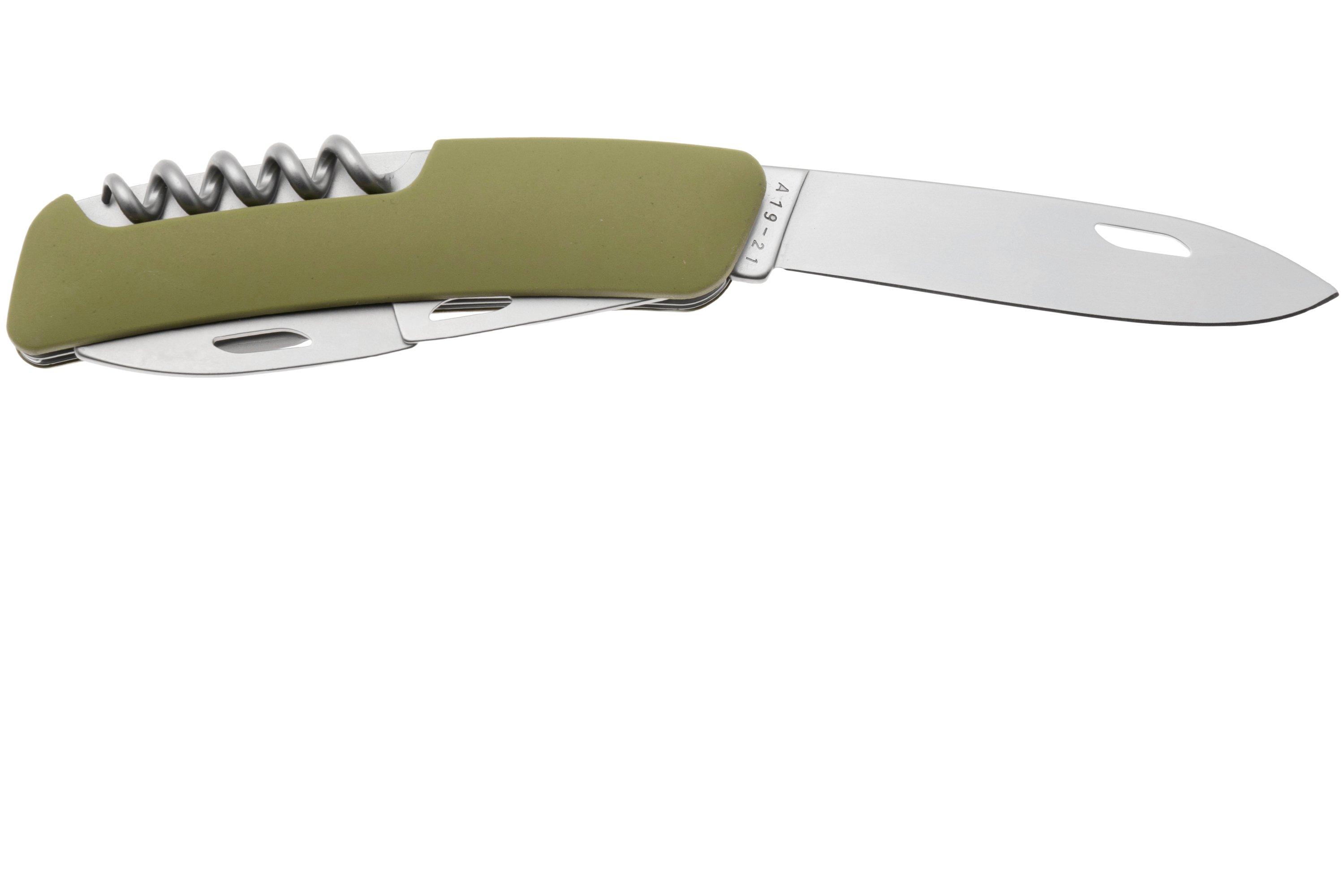 Swiza D03 AM, KNI.0036.1050, Olive, Swiss pocket knife, 6 tools | Advantageously shopping at ...