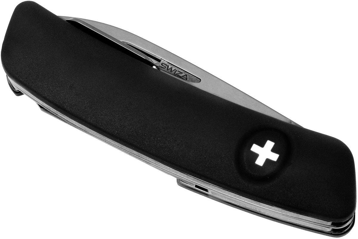 Swiza D04 Swiss pocket knife - Black | Advantageously shopping at ...