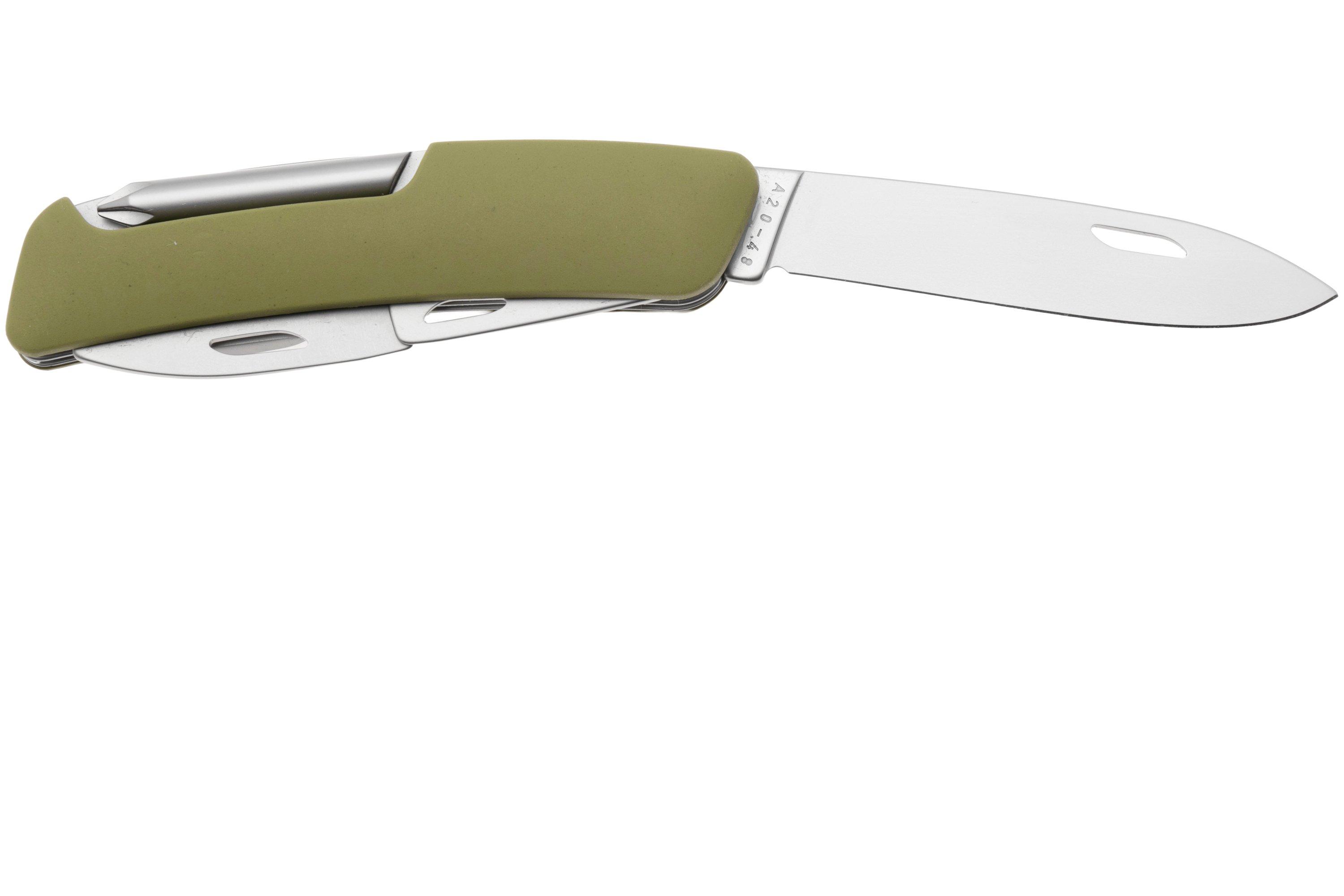 Swiza D04 AM, KNI.0046.1050, Olive, Swiss pocket knife, 6 tools | Advantageously shopping at ...