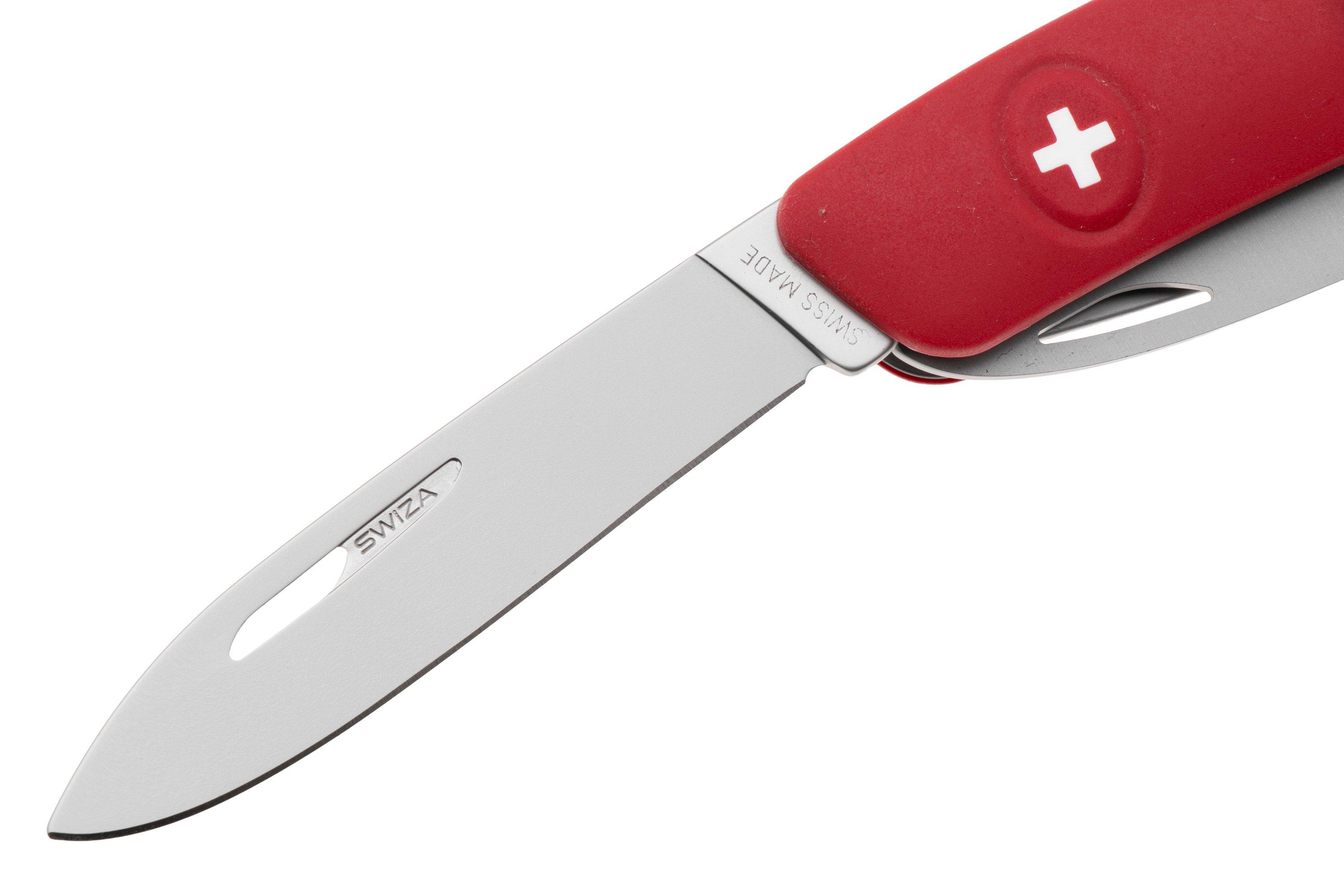 Swiza D05 R AM, KNR.0056.1900, Red Helvetix, Zwitsers zakmes, 7 tools | Voordelig kopen bij ...