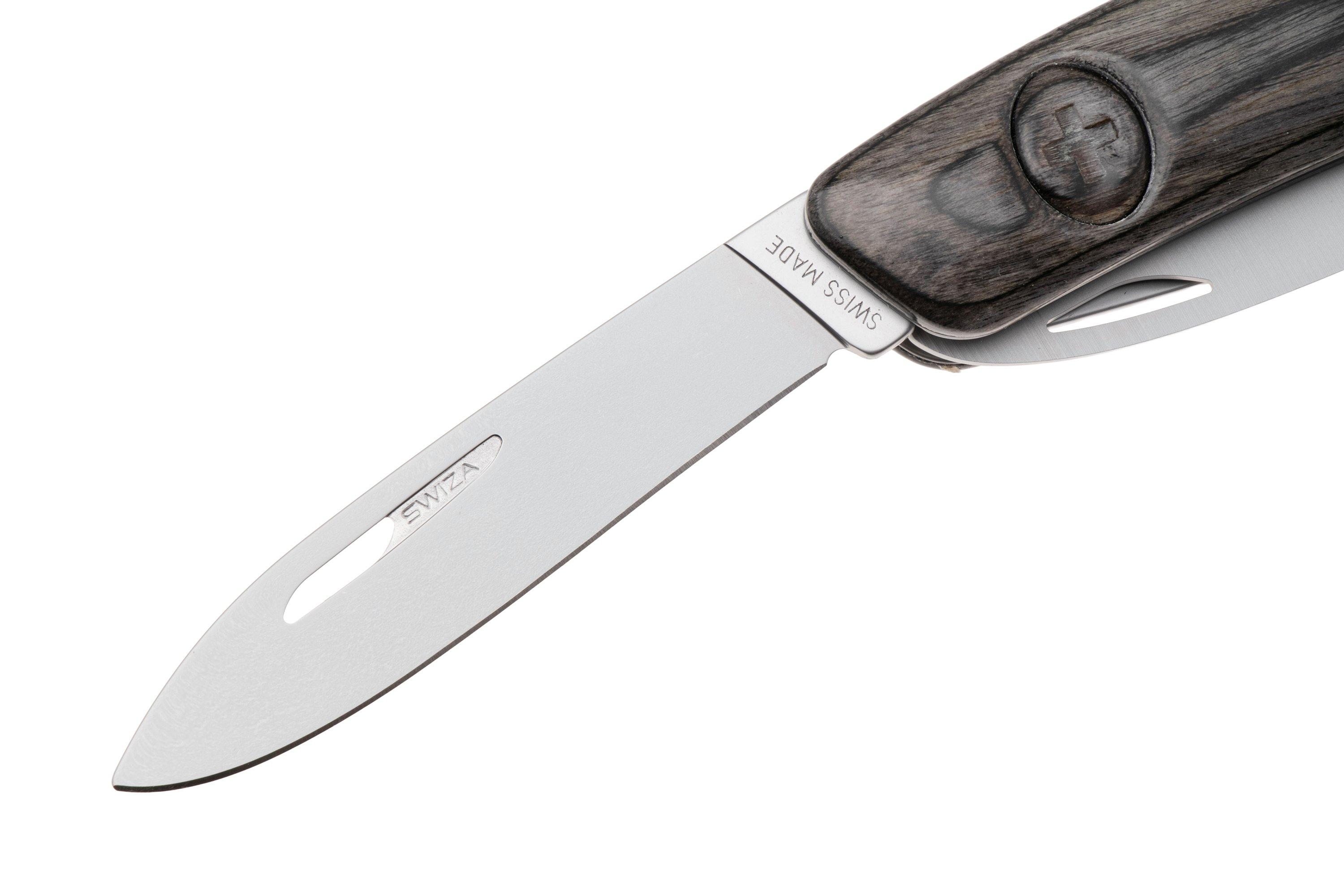 Swiza D05 R AM, KNR.0056.6510, Laminate Black, Zwitsers zakmes, 7 tools | Voordelig kopen bij ...