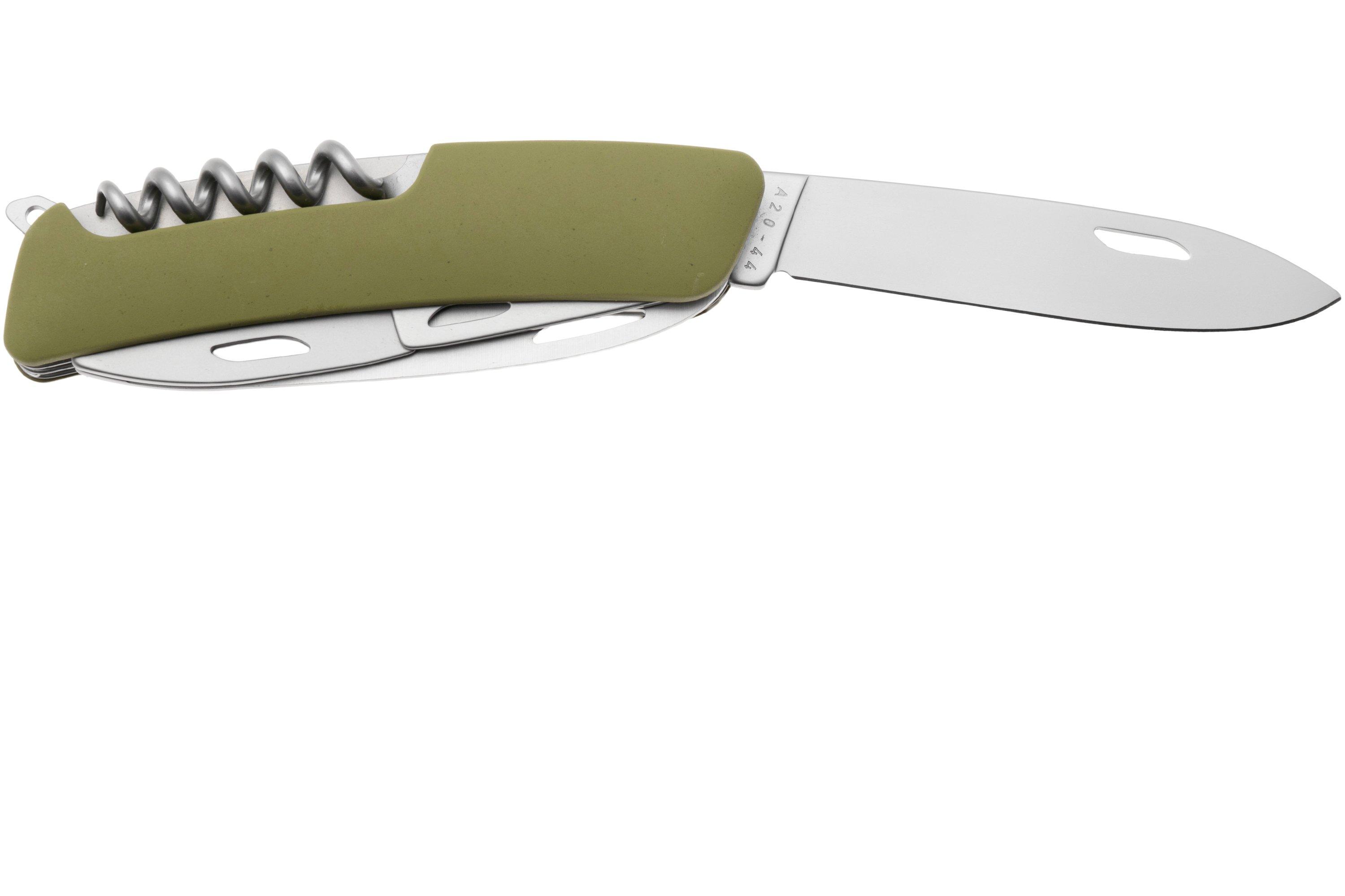 Swiza D05 R AM, KNR.0056.1050, Olive, Zwitsers zakmes, 7 tools | Voordelig kopen bij ...