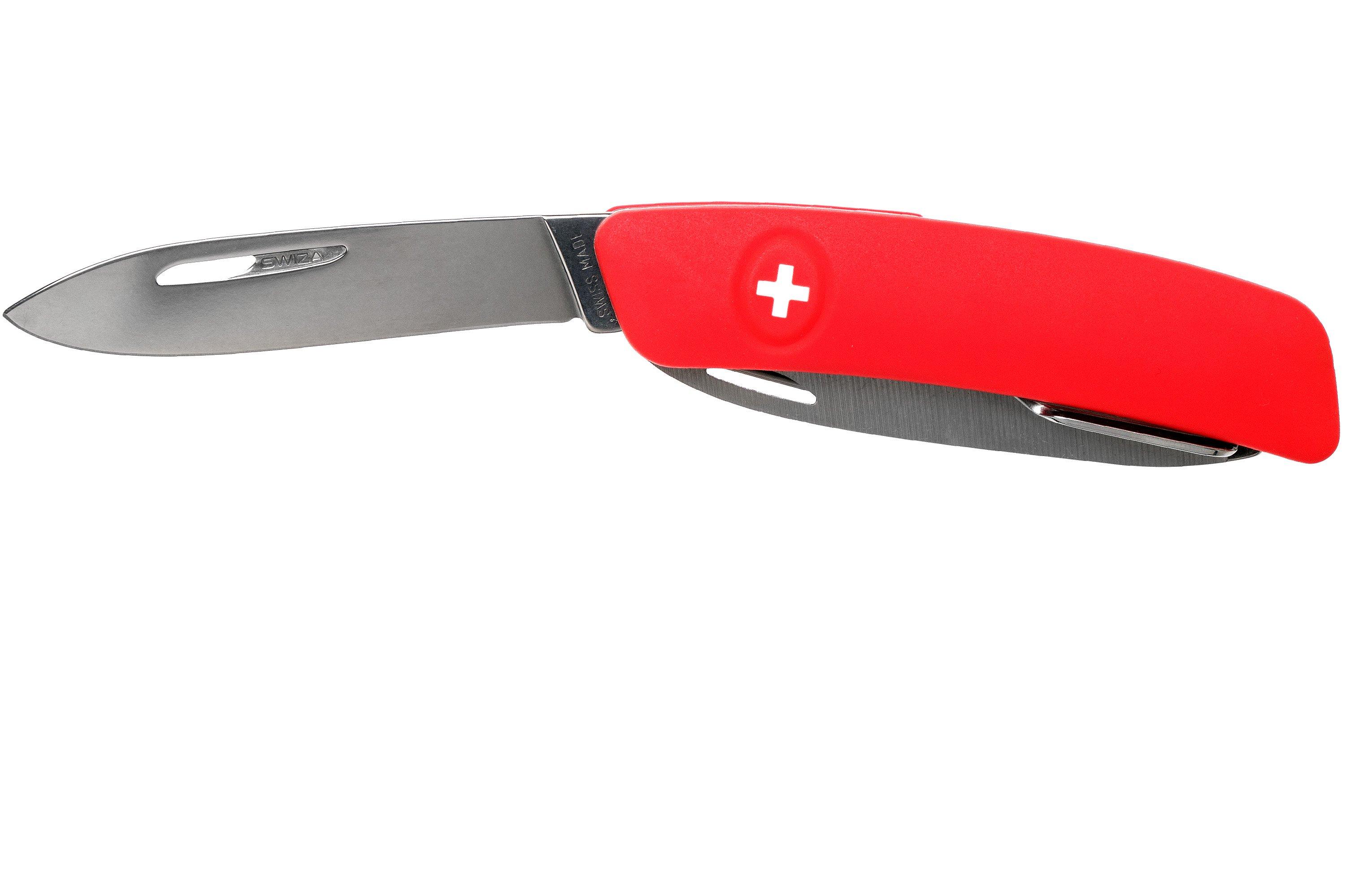 Swiza D06 Zwitsers zakmes, rood | Voordelig kopen bij knivesandtools.nl