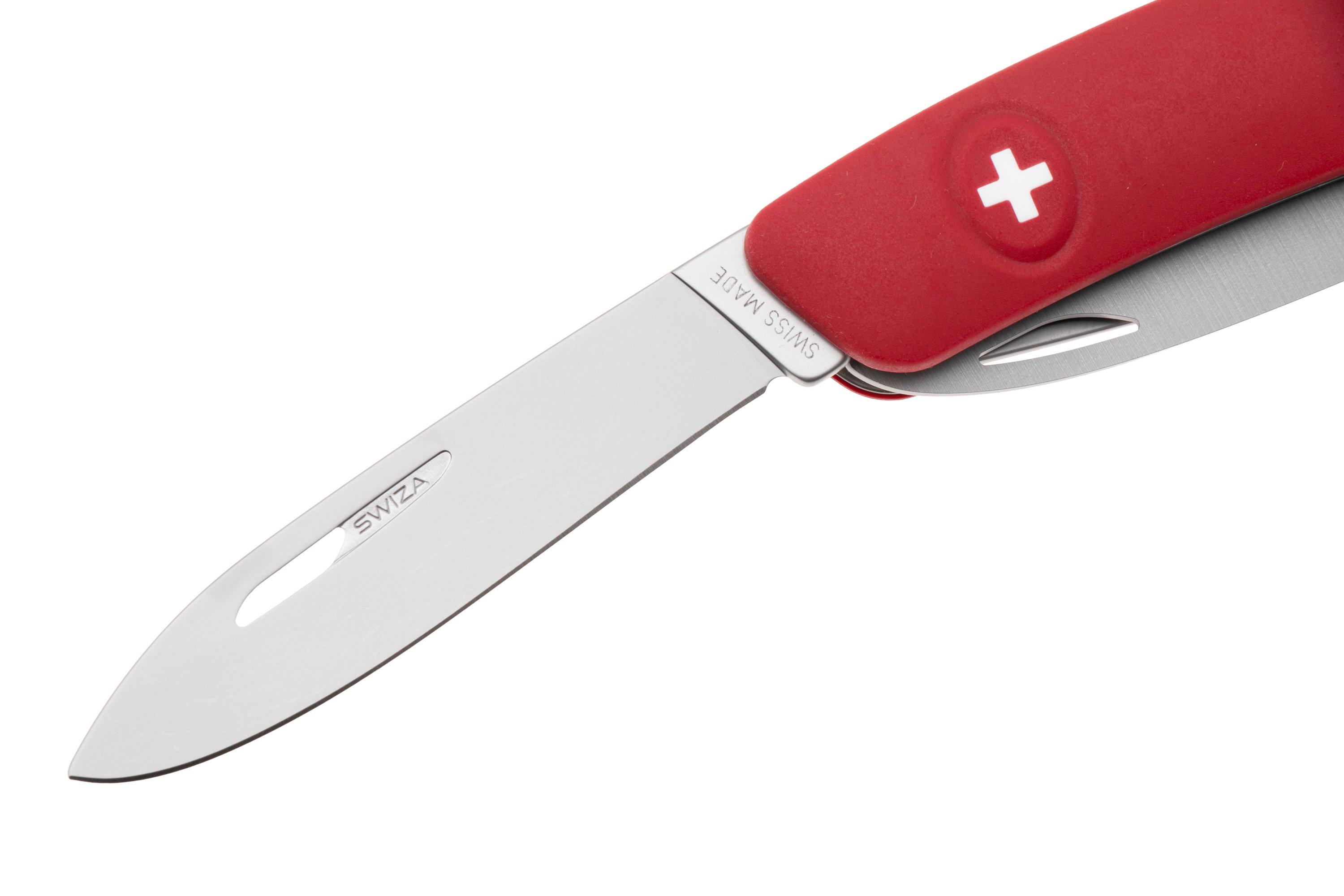 Swiza D06 R AM, KNR.0066.1900, Red Helvetix, Zwitsers zakmes, 7 tools | Voordelig kopen bij ...