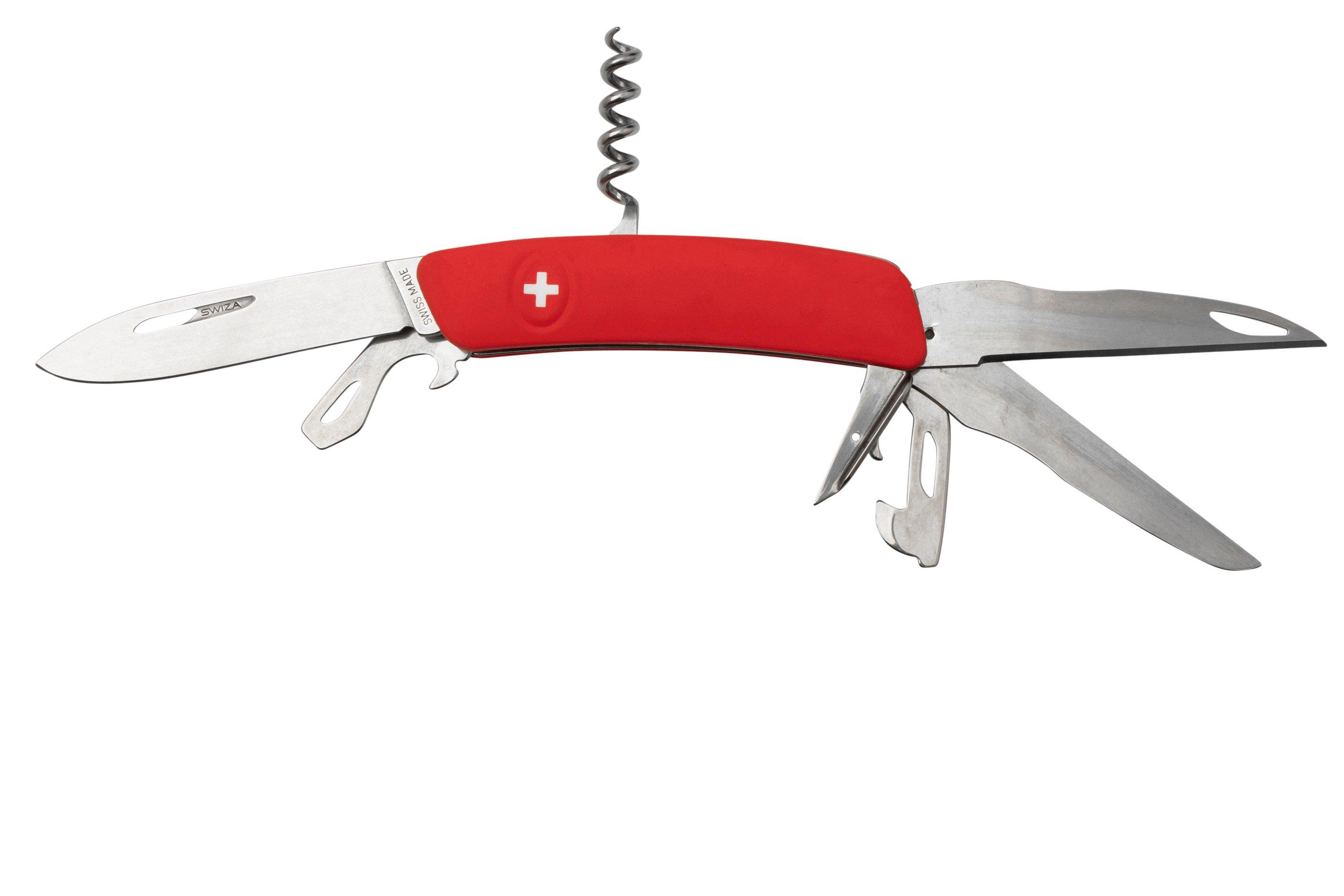 Swiza D07 Swiss pocket knife, red | Advantageously shopping at ...