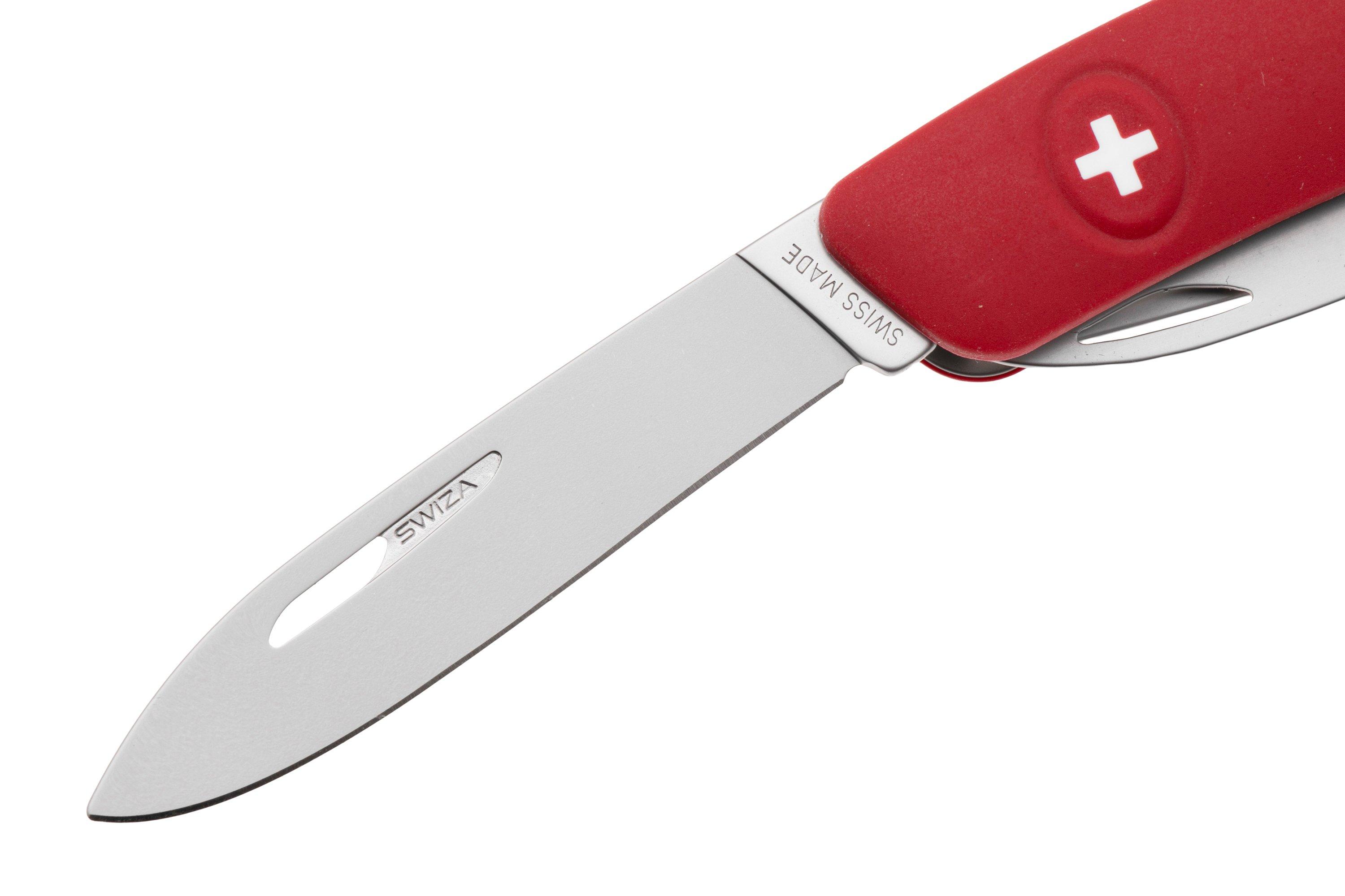 Swiza D07 R AM, KNR.0116.1900, Red Helvetix, Swiss pocket knife, 7 ...
