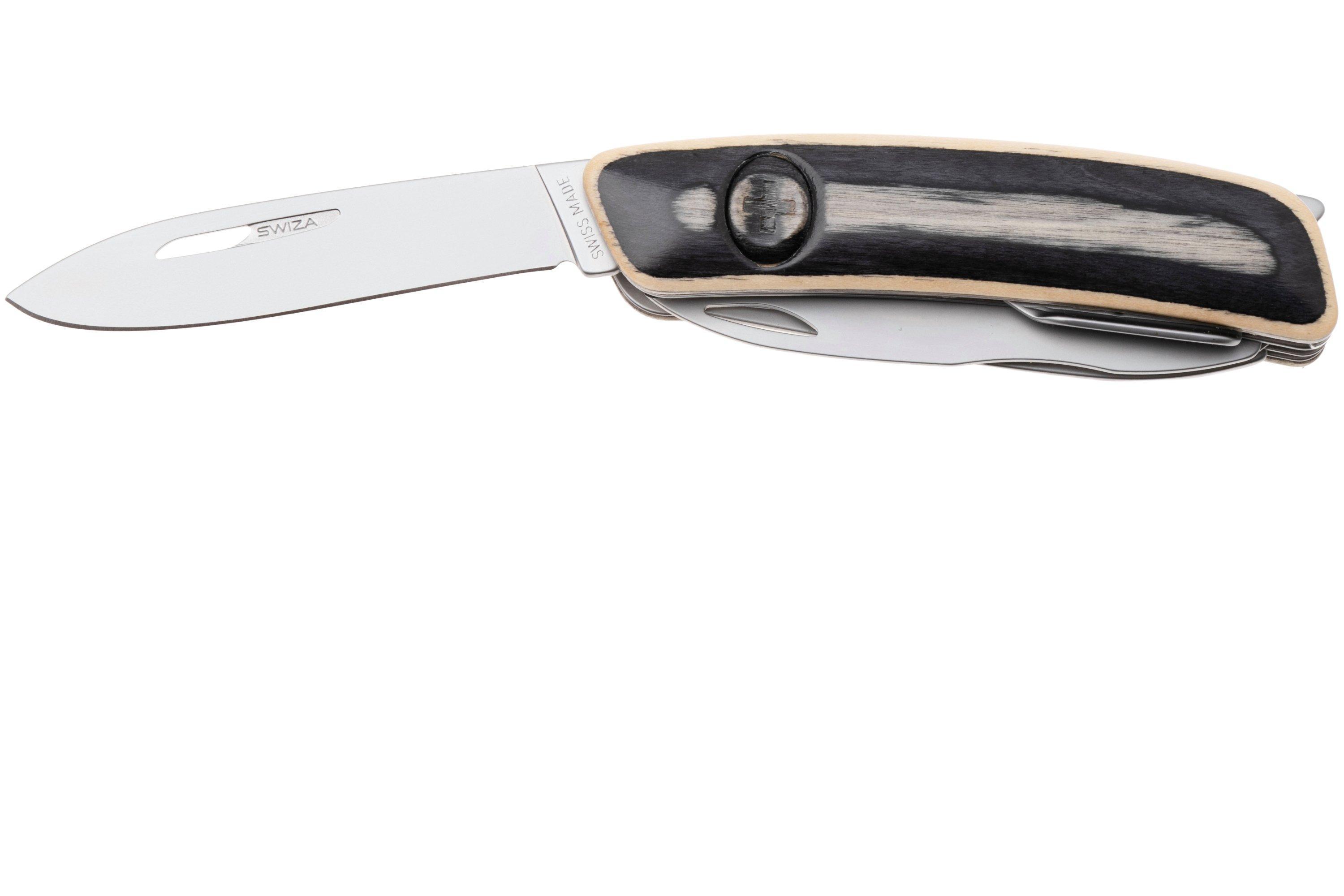 Swiza D08 R AM, KNR.0126.6520, Laminate White, Swiss pocket knife, 8 ...