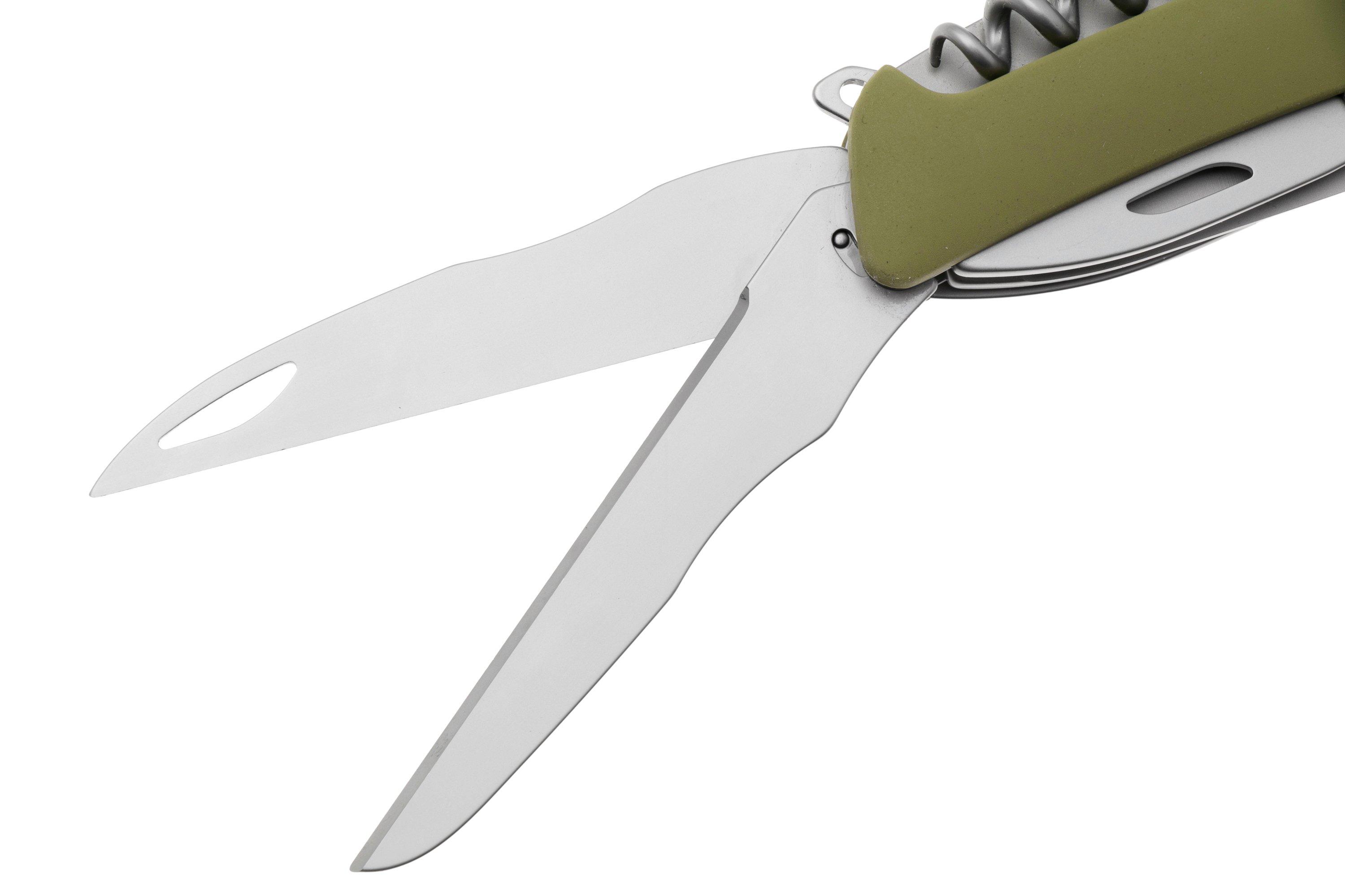 Swiza D09 R AM, KNR.0136.1050, Olive, Swiss pocket knife, 9 tools | Advantageously shopping at ...