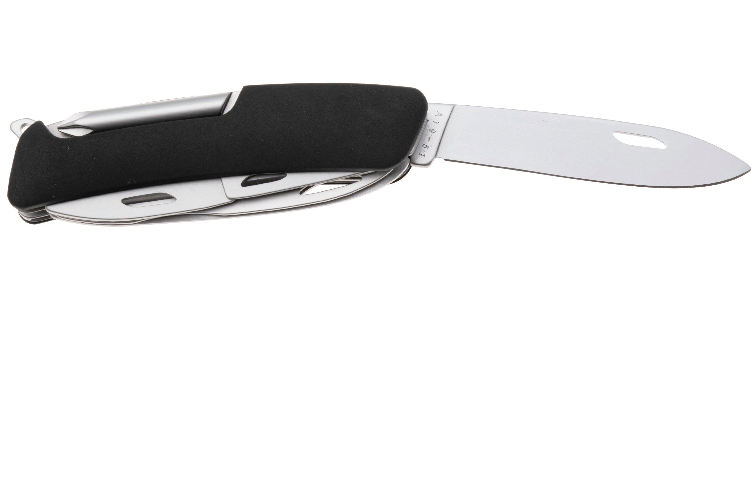 Swiza D10 R AM, KNR.0146.1010, Black, Zwitsers zakmes, 10 tools | Voordelig kopen bij ...