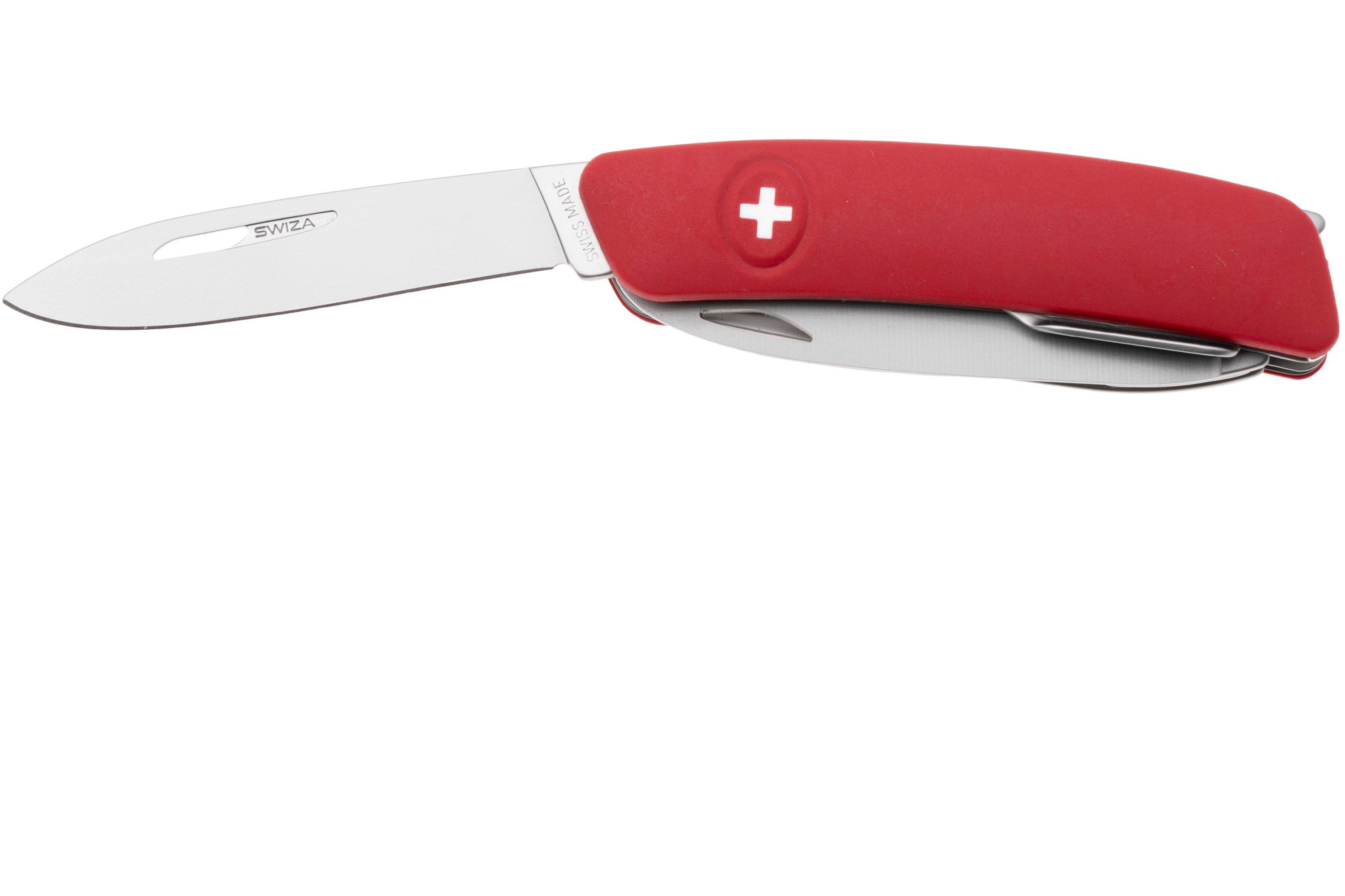 Swiza D10 R AM, KNR.0146.1900, Red Helvetix, Zwitsers zakmes, 10 tools | Voordelig kopen bij ...