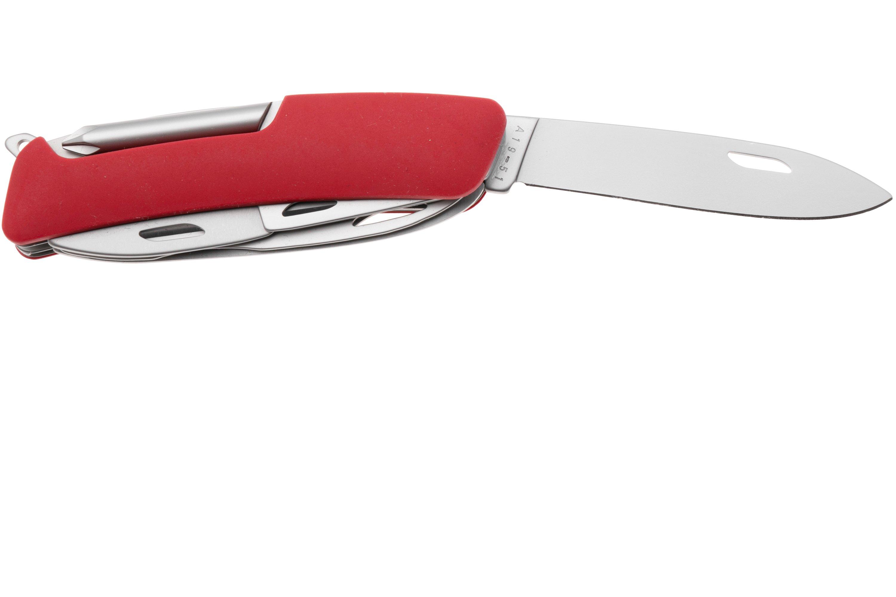 Swiza D10 R AM, KNR.0146.1900, Red Helvetix, Zwitsers zakmes, 10 tools | Voordelig kopen bij ...