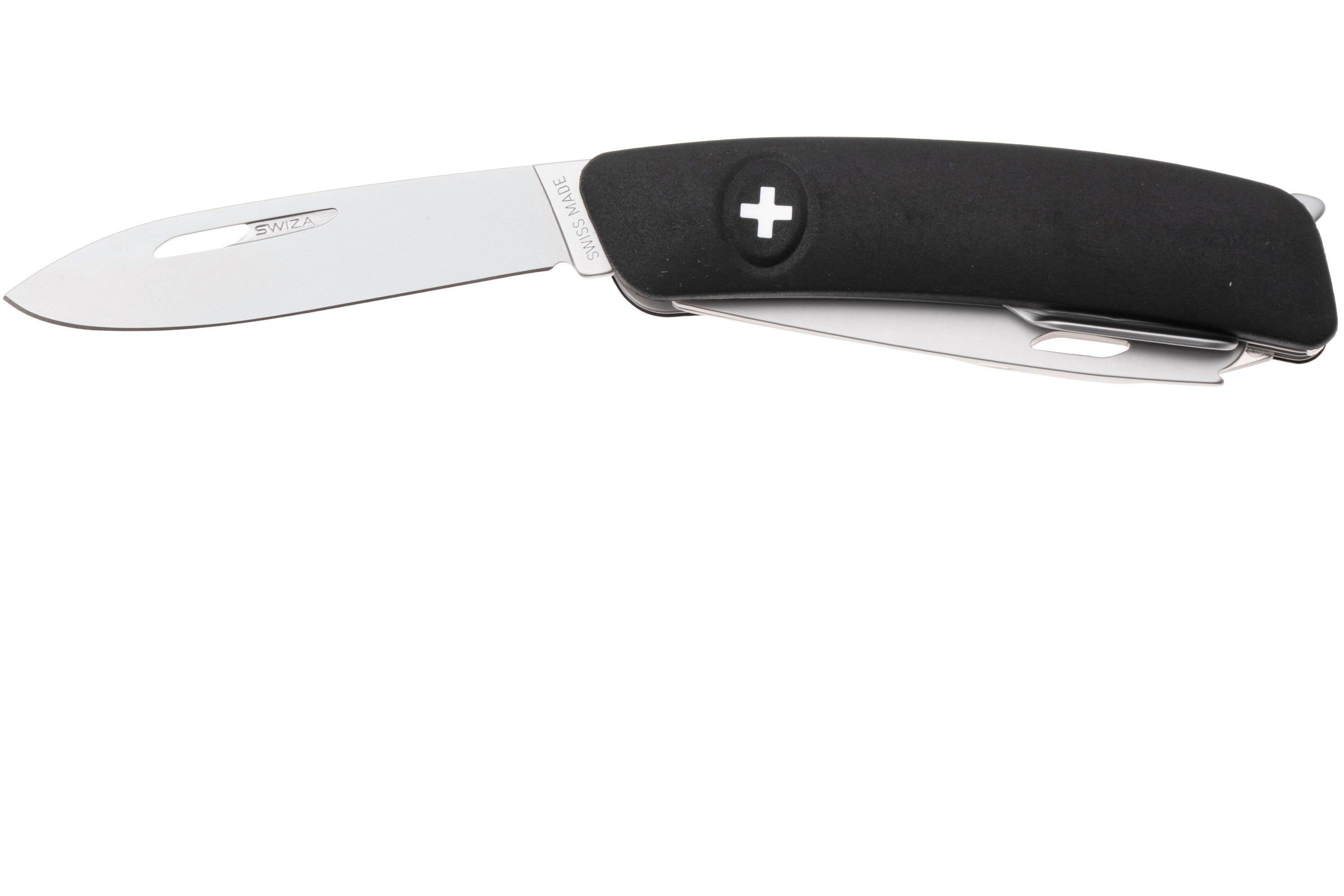 Swiza HO05R-TT AM, KHO.0096.1010, Black, Swiss pocket knife, 7 tools | Advantageously shopping ...