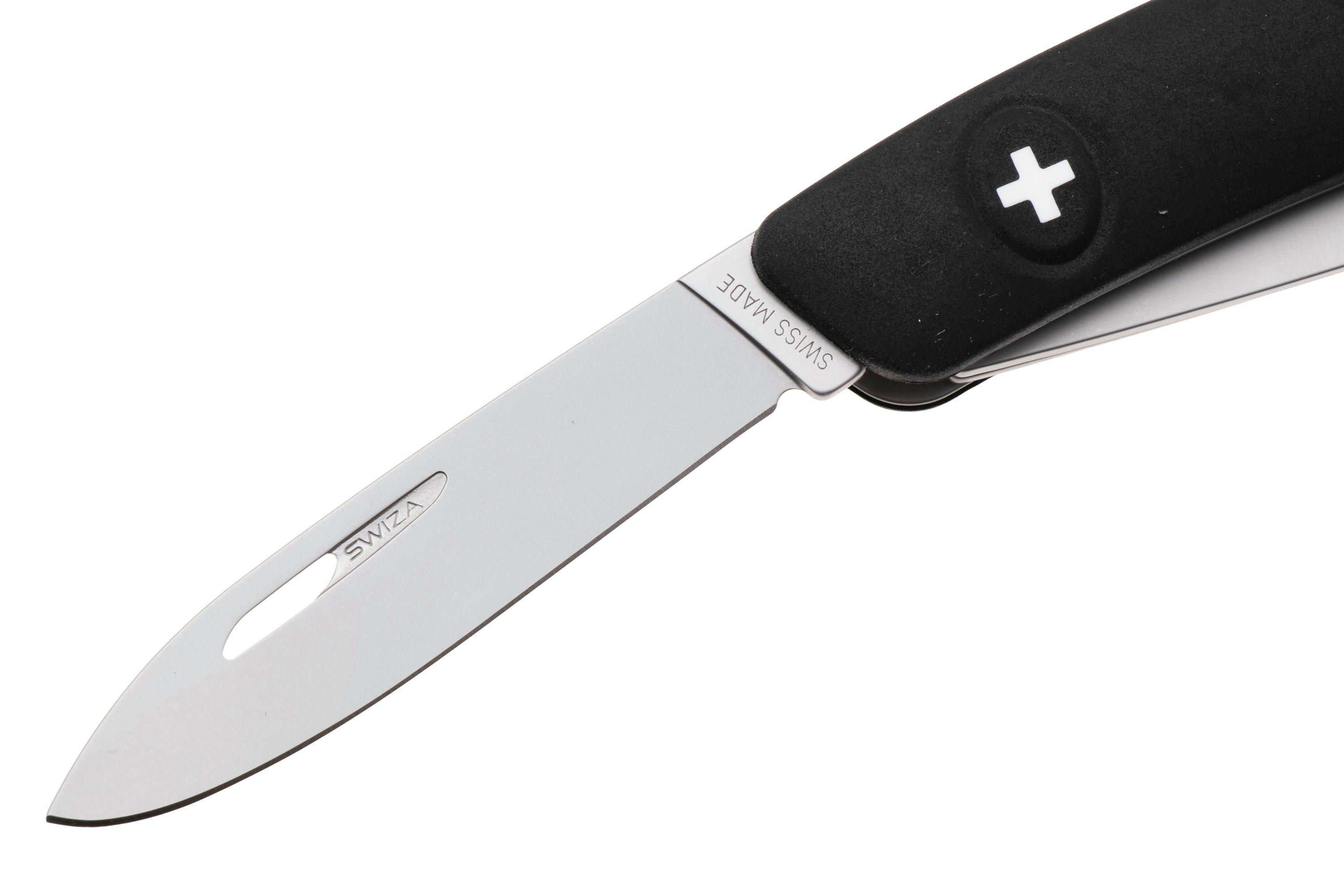 Swiza HO05R-TT AM, KHO.0096.1010, Black, Zwitsers zakmes, 7 tools | Voordelig kopen bij ...