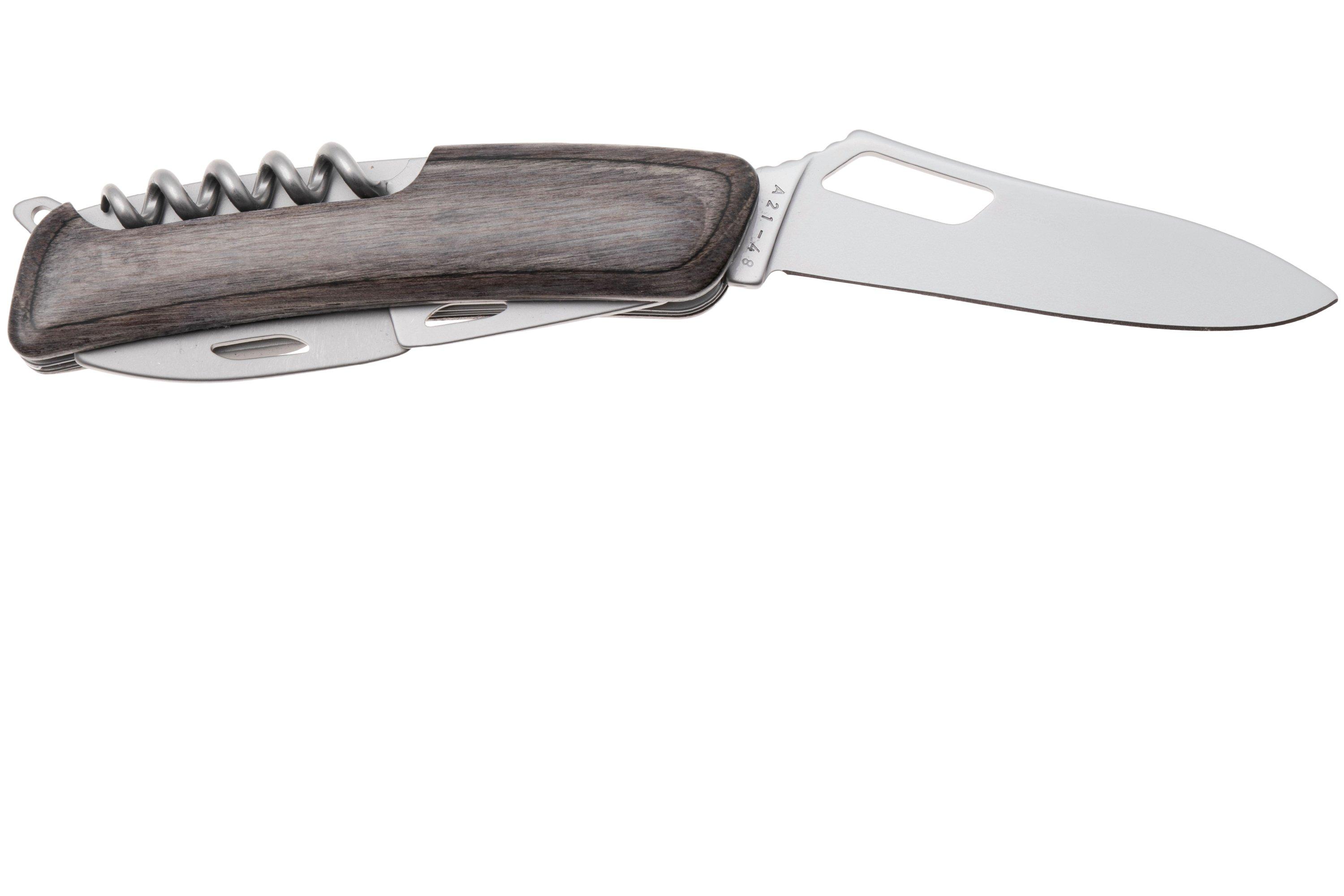 Swiza SH03 R AM, KSH.0036.6510, Laminate Black, Swiss pocket knife, 6 ...