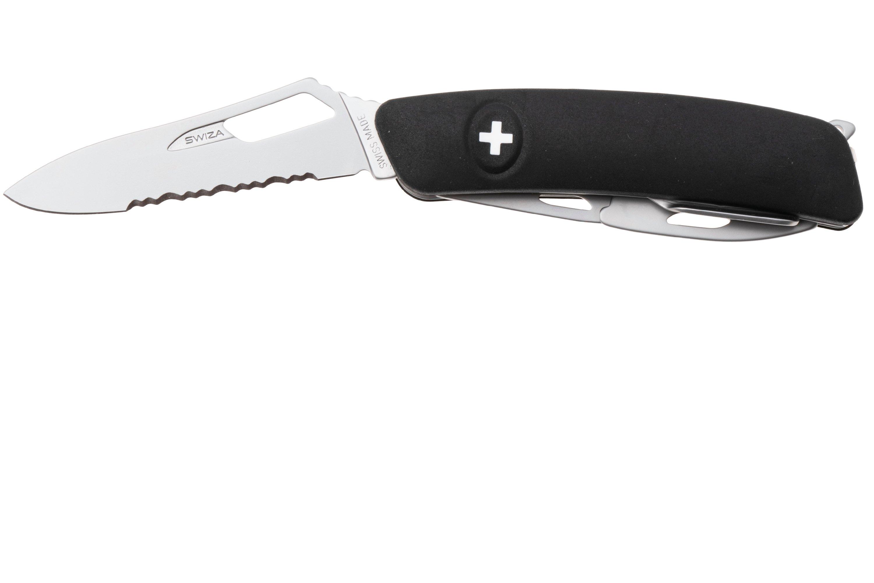 Swiza SH03 TR AM, KST.0036.1010, Black, Swiss pocket knife, partially ...