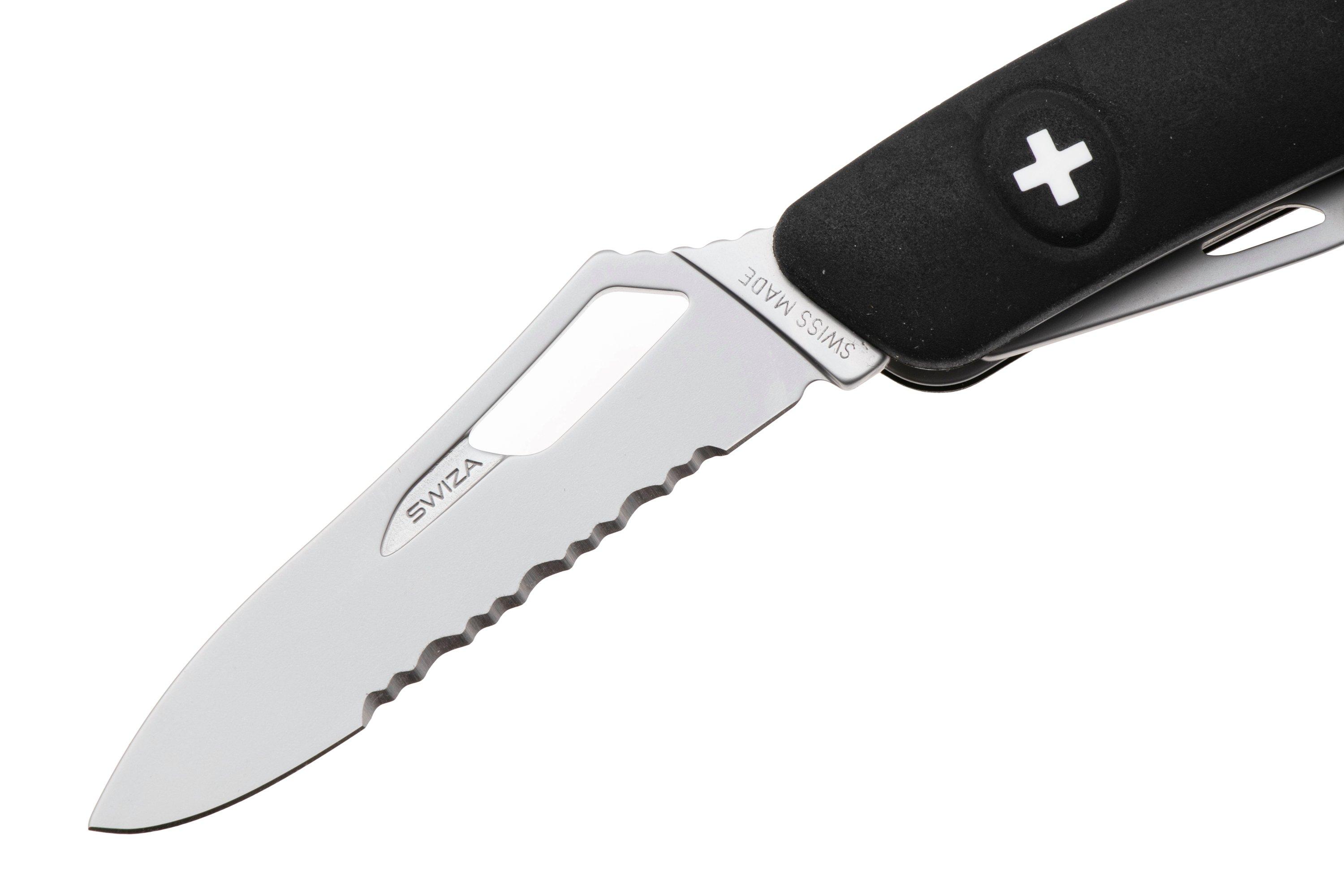 Swiza SH03 TR AM, KST.0036.1010, Black, Swiss pocket knife, partially ...