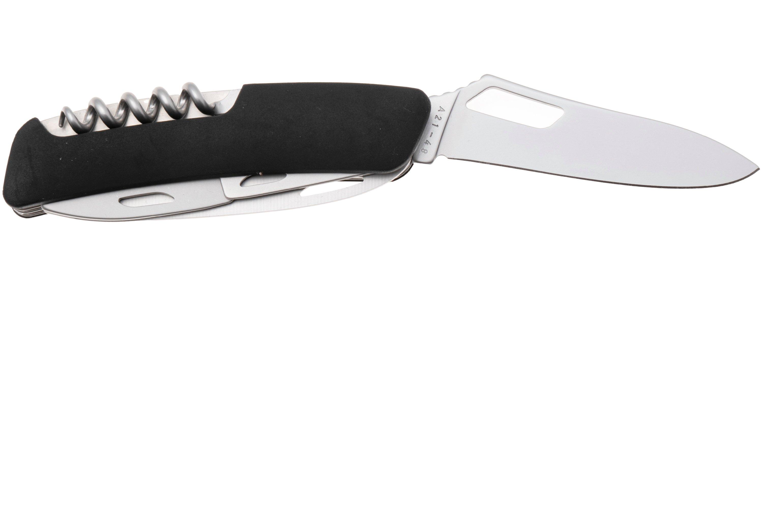 Swiza SH05 R AM, KSH.0056.1010, Black, Swiss pocket knife, 7 tools ...