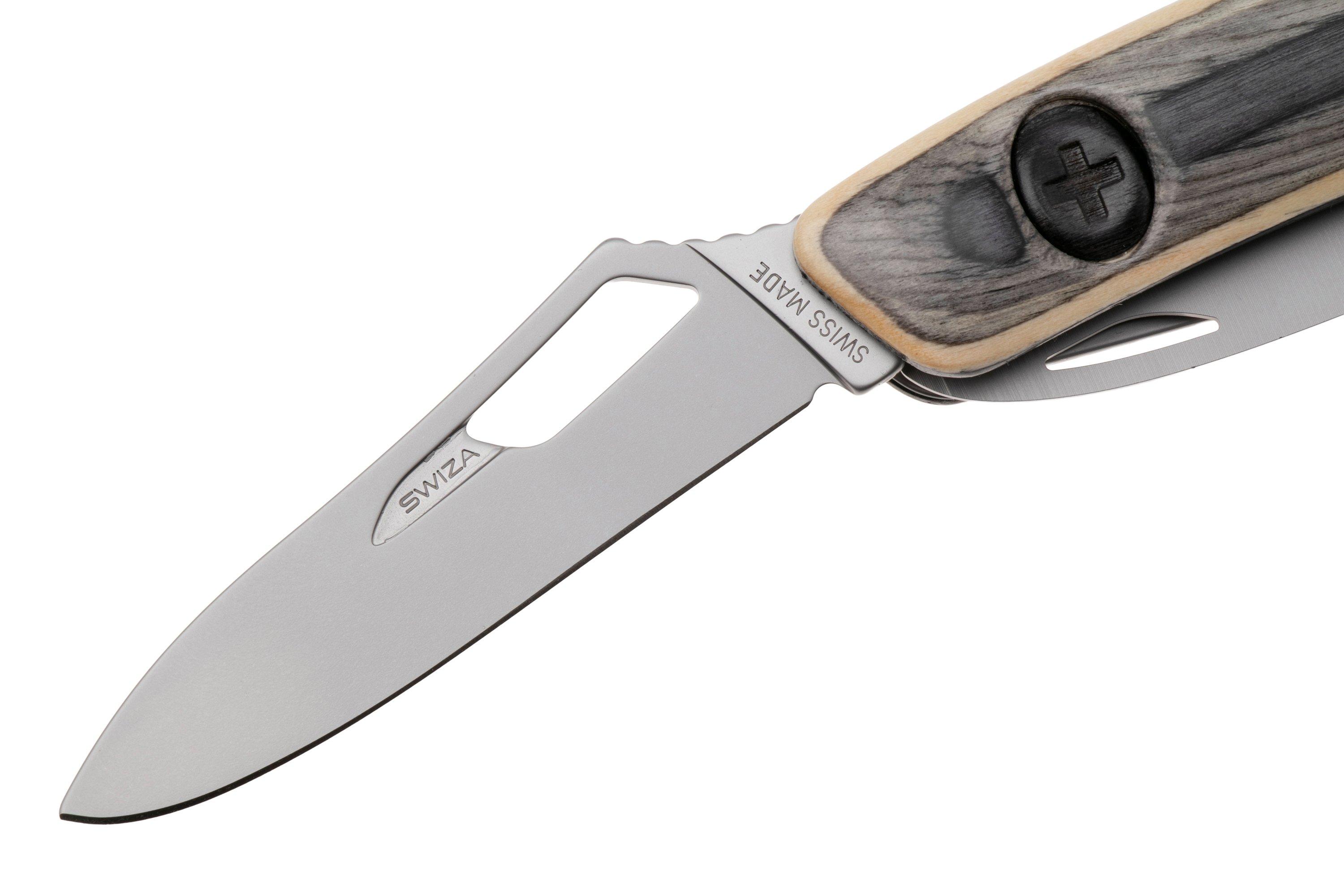 Swiza SH05 R AM, KSH.0056.6520, Laminate White, Zwitsers zakmes, 7 tools | Voordelig kopen bij ...