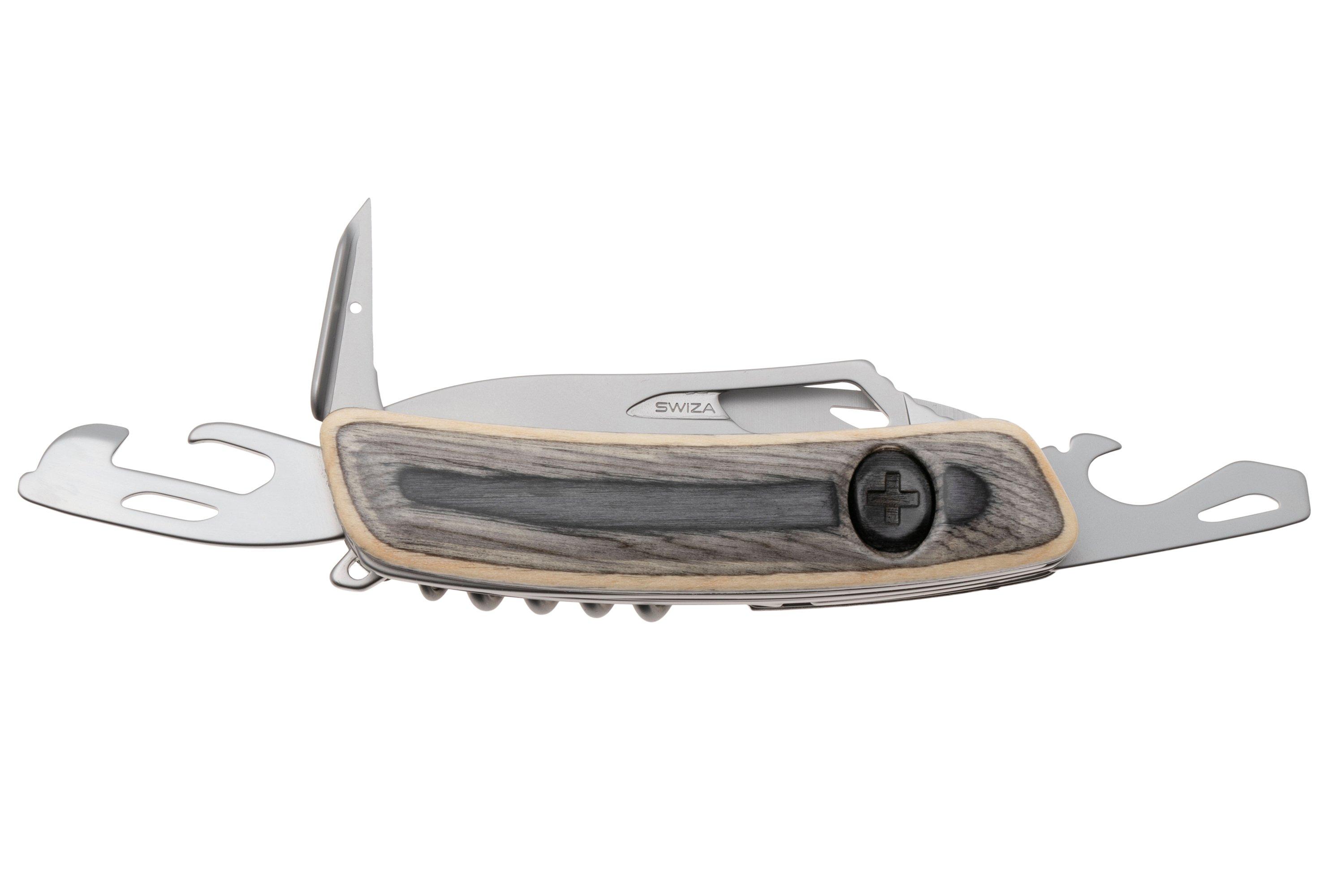 Swiza SH05 R AM, KSH.0056.6520, Laminate White, Zwitsers zakmes, 7 tools | Voordelig kopen bij ...