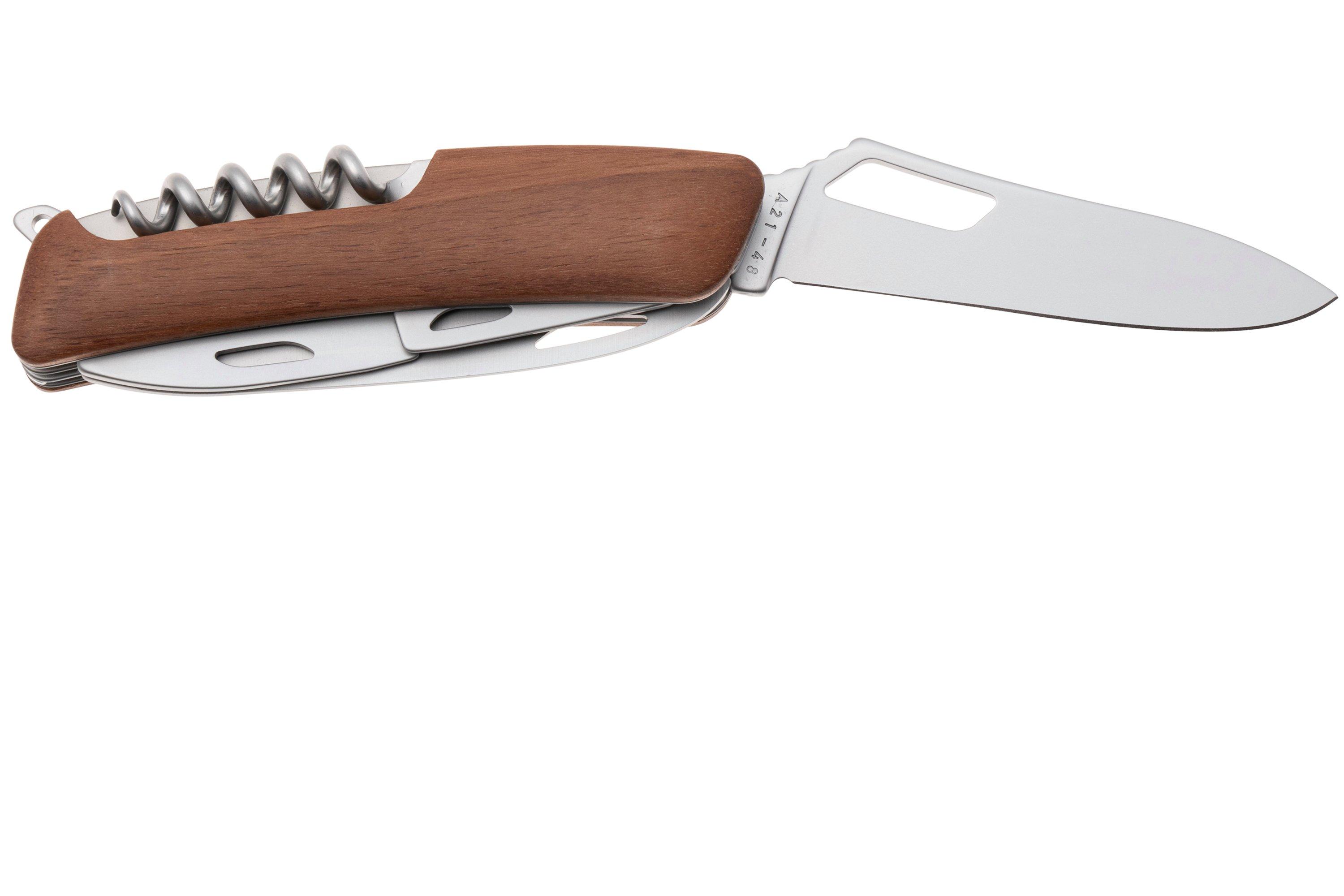 Swiza SH05 R AM, KSH.0056.6300, Walnut, Swiss pocket knife, 7 tools ...