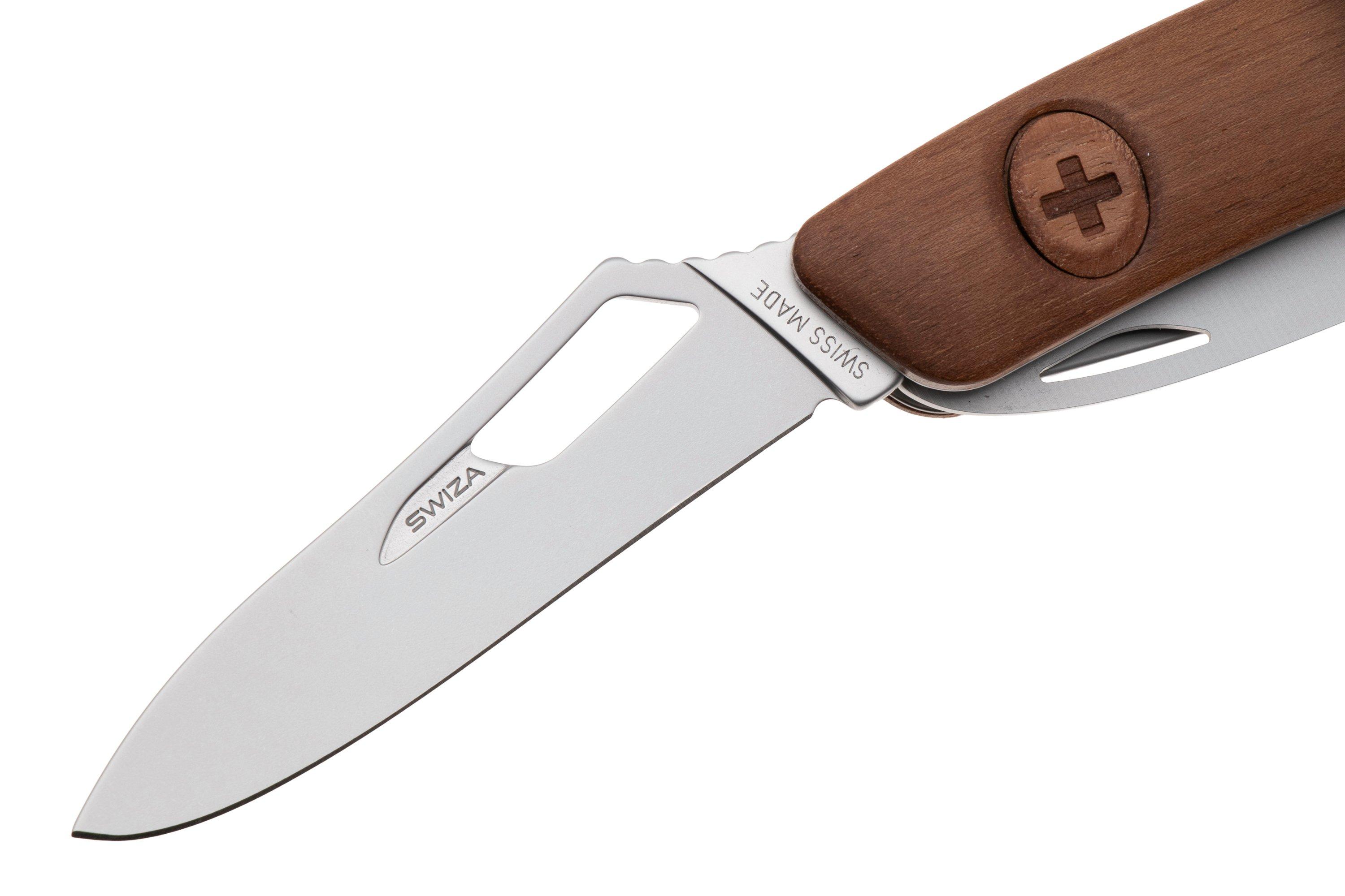 Swiza SH05 R AM, KSH.0056.6300, Walnut, Swiss pocket knife, 7 tools ...