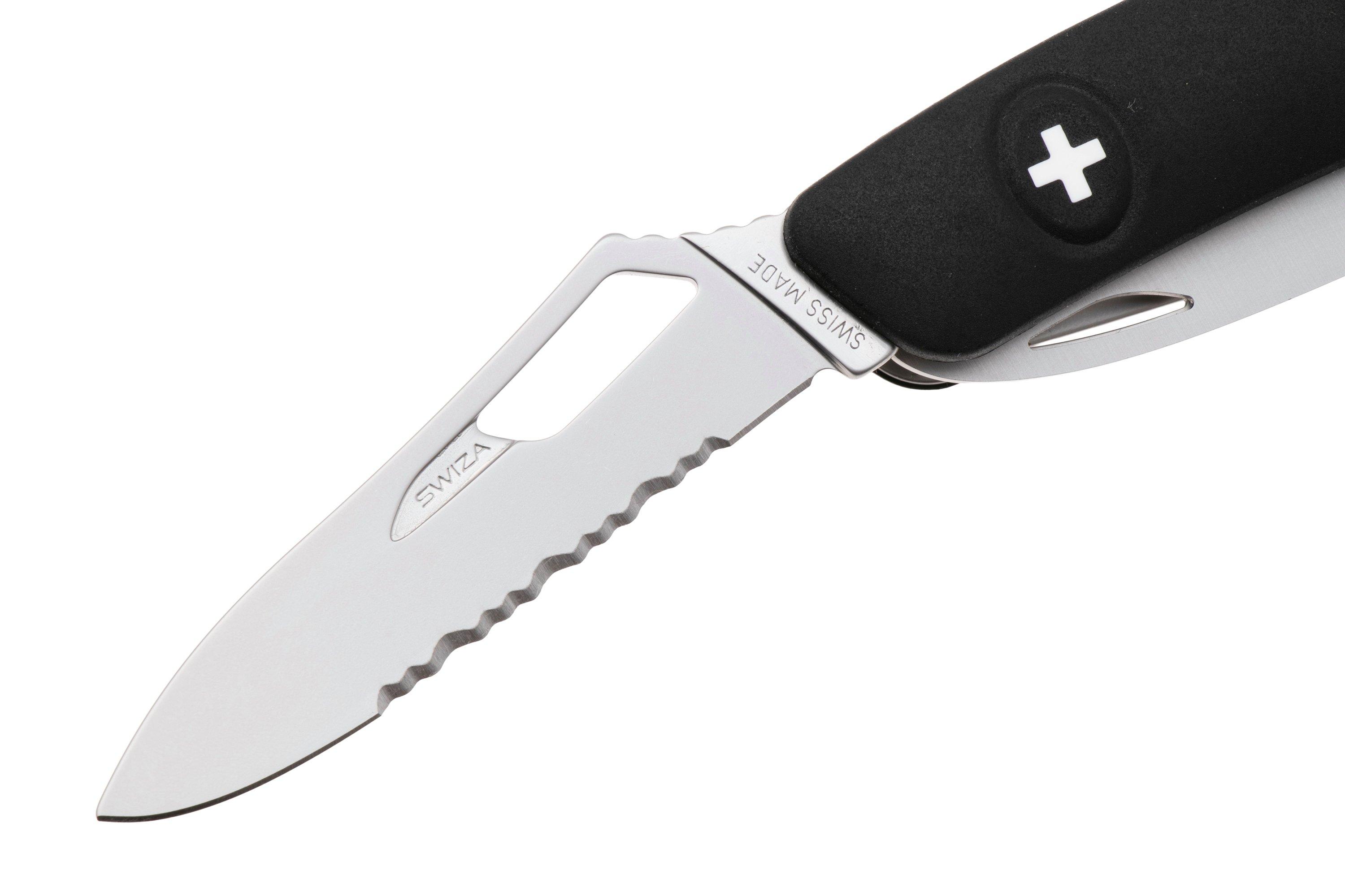 Swiza SH09 TR AM, KST.0136.1010, Black, canivete suíço, parcialmente ...