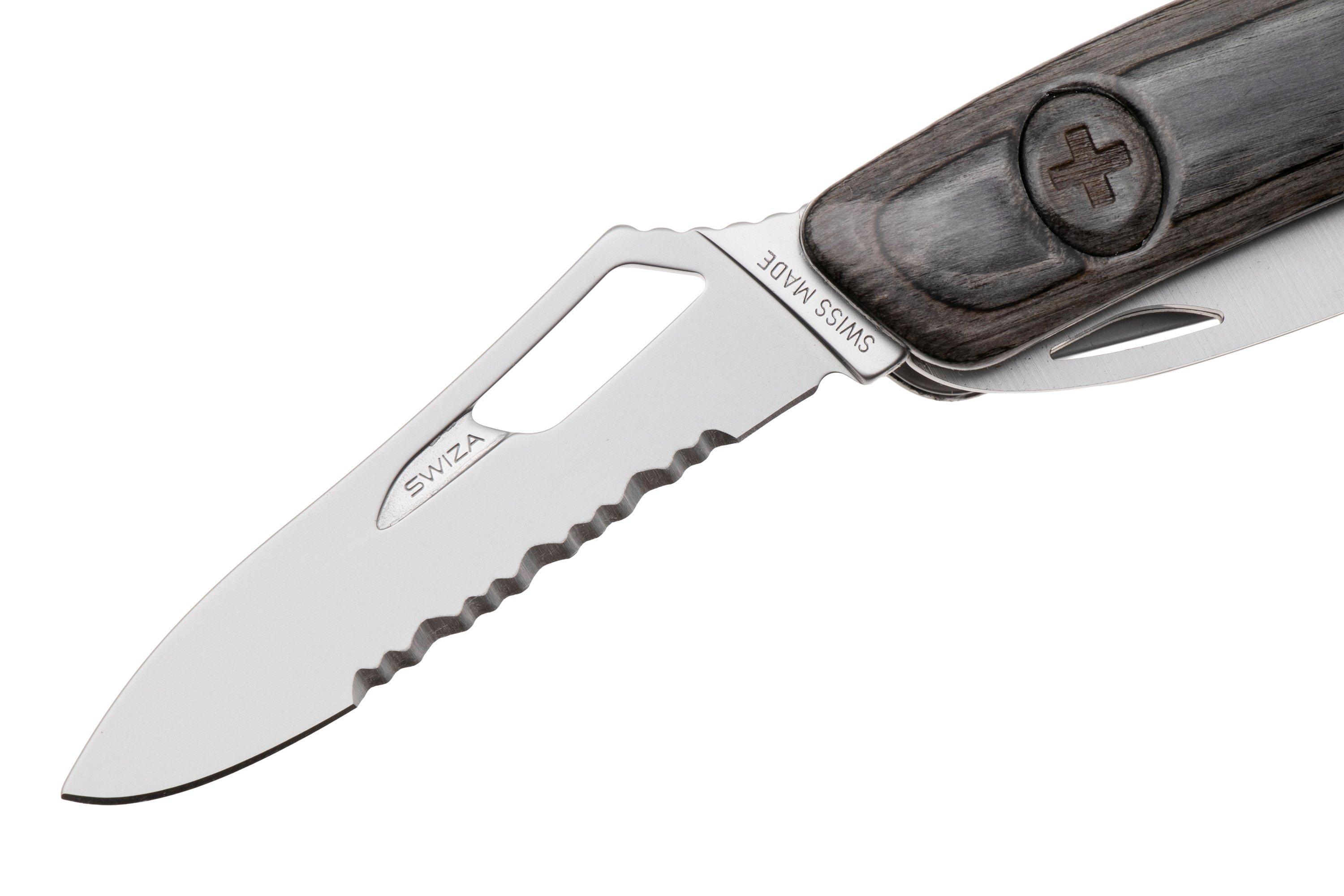Swiza SH09 TR AM, KST.0136.6510, Laminate Black, Swiss pocket knife ...