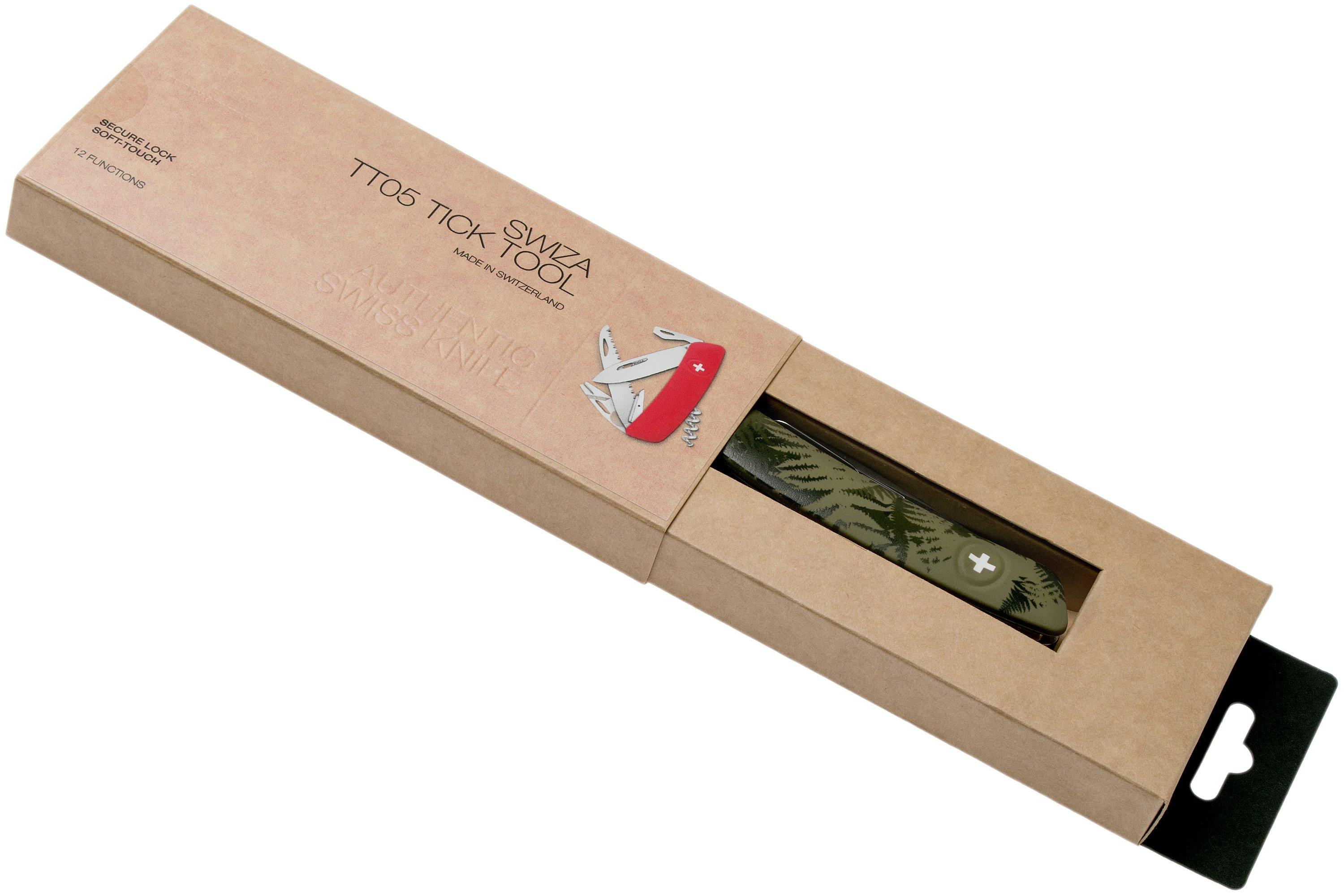 Swiza TT05 Tick Tool, coltellino svizzero con strumento di spunta ...