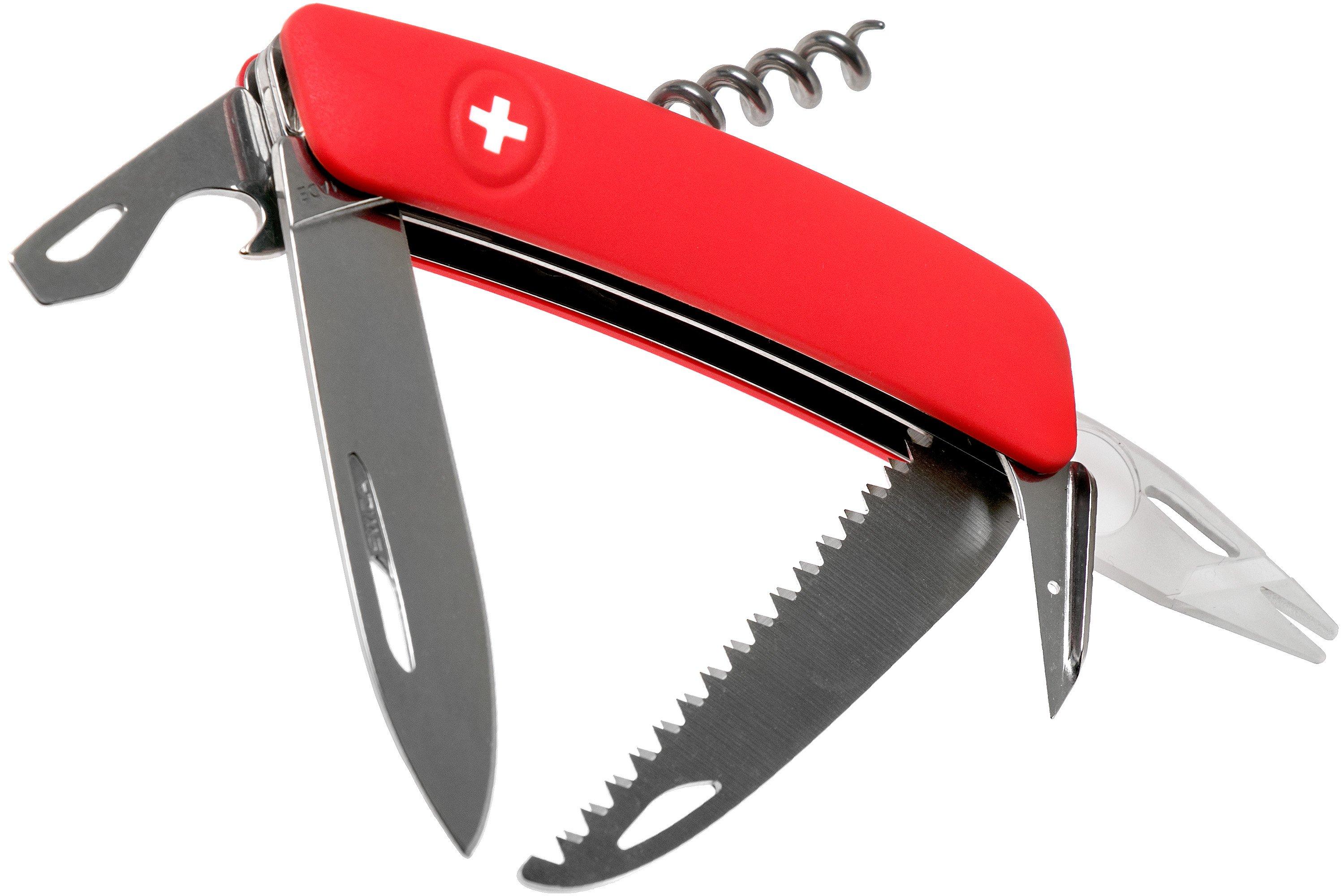Swiza TT05 Tick Tool, Zwitsers zakmes met teken-tool, rood | Voordelig ...