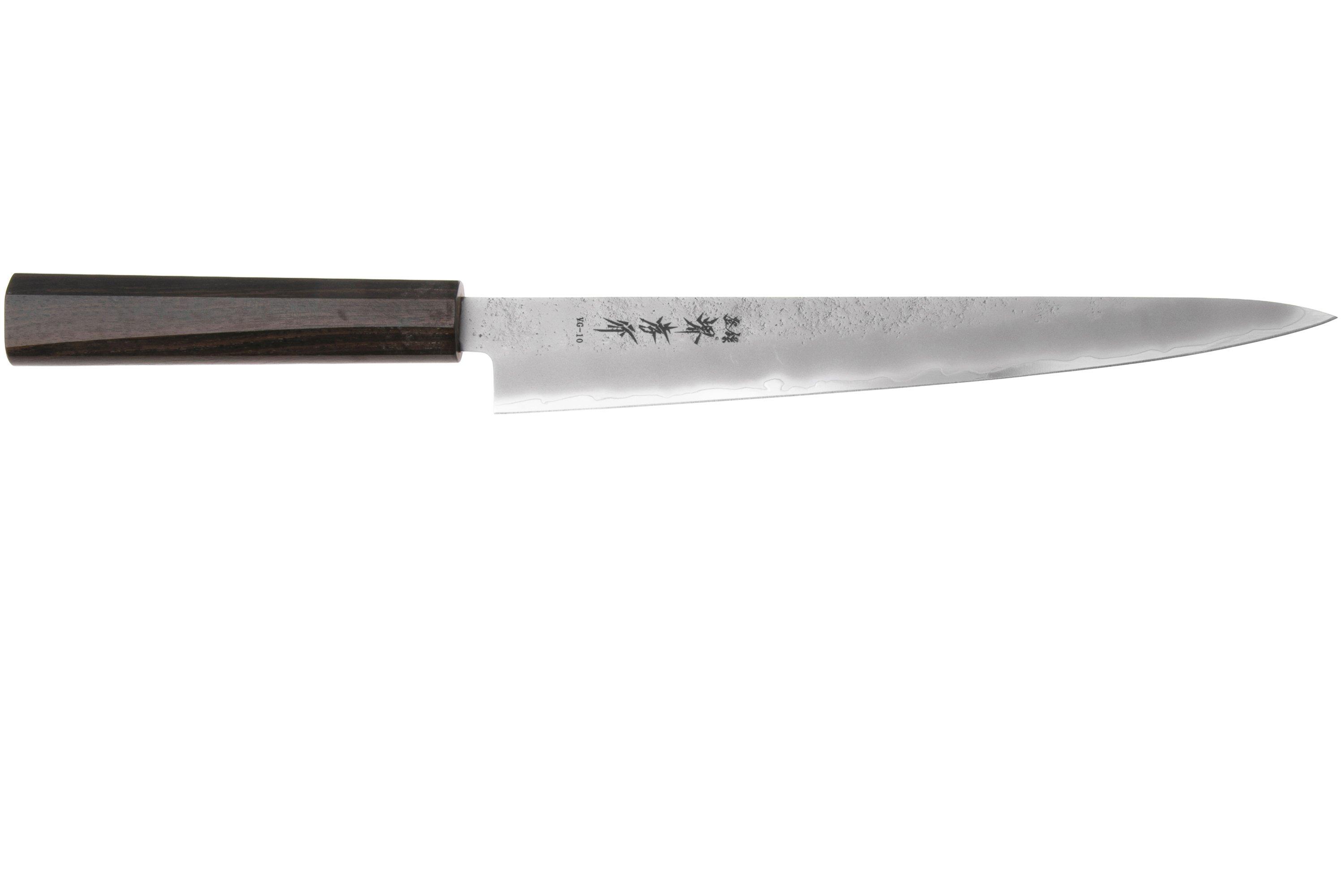Sakai Takayuki Nashiji VG10 Ebony 14097 wa-sujihiki, 24 cm | Compras ...