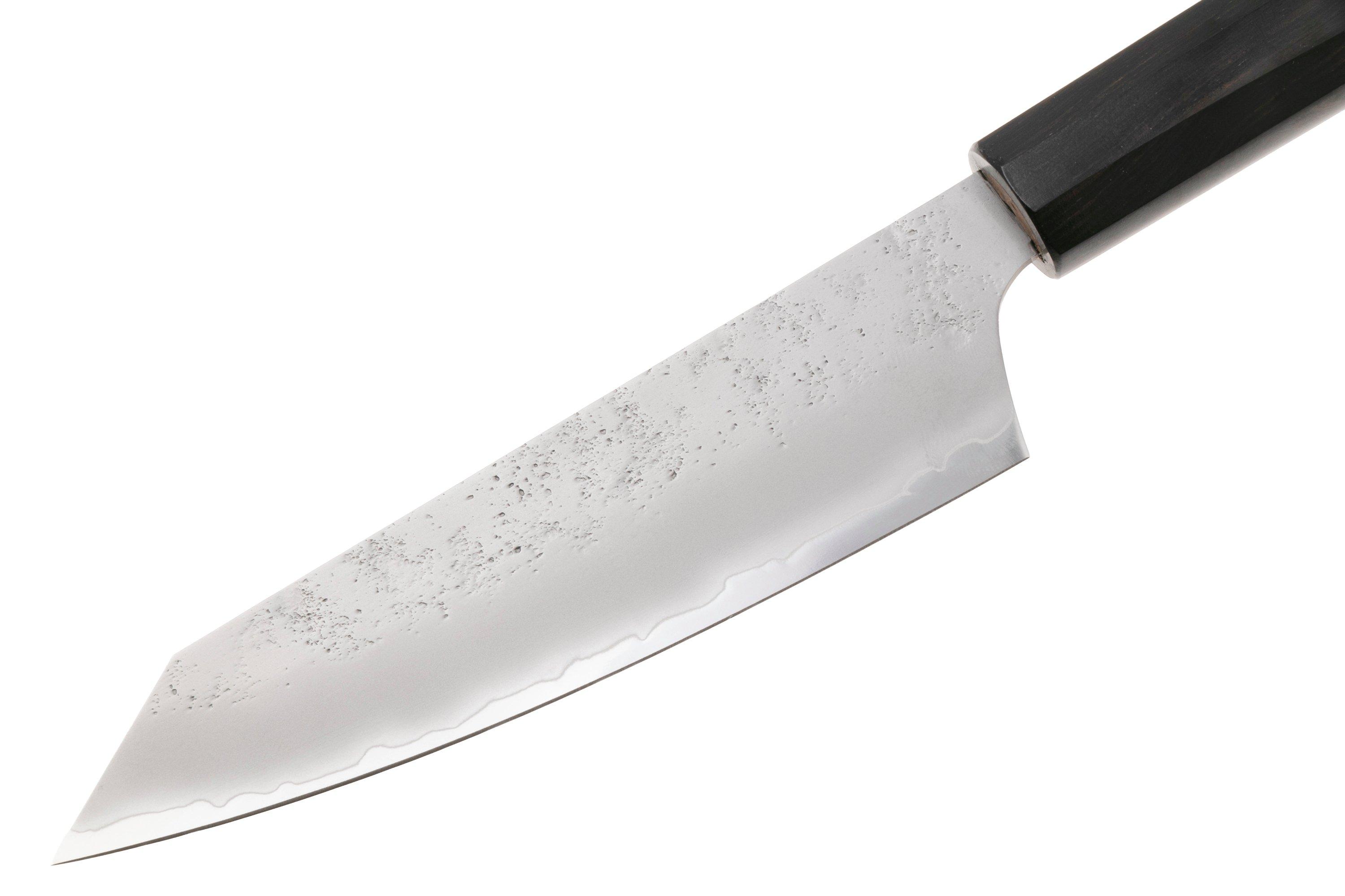Sakai Takayuki Nashiji VG10 Ebony 14098 Wa-Kengata Santoku, 16 cm ...