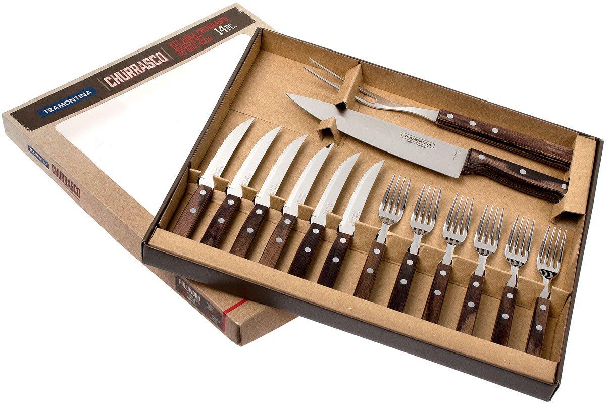 Tramontina Churrasco 14-pcs BBQ-set, 21199-989 | Advantageously ...