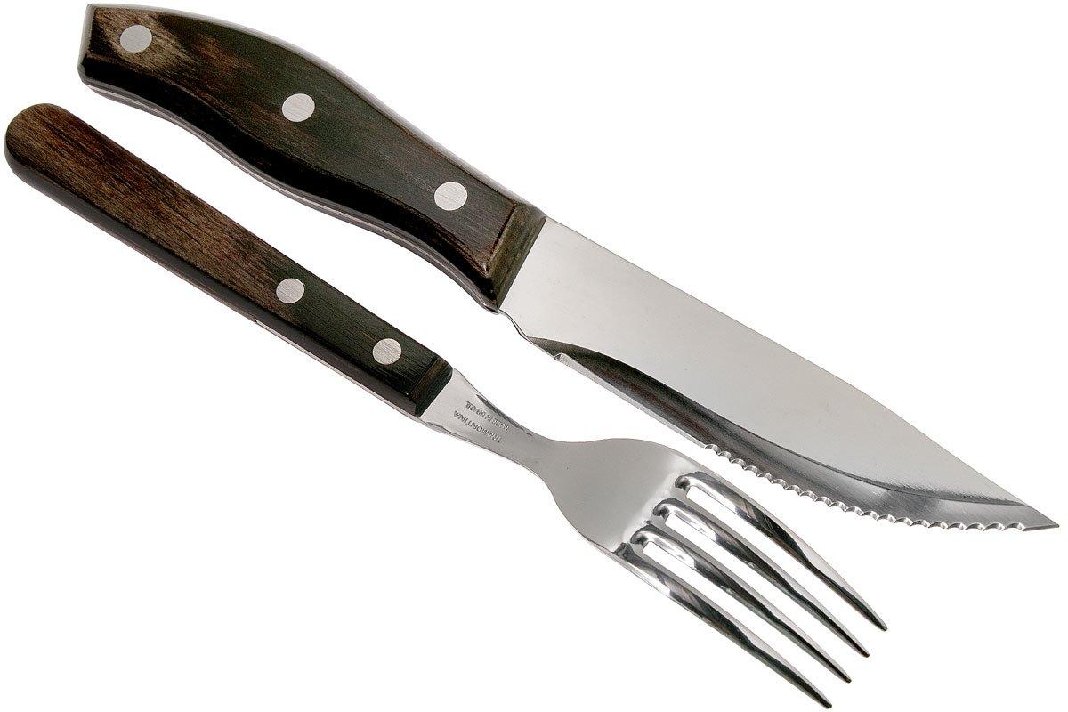 Tramontina Churrasco Premium Rio Grande Steakbesteck braun 4-tlg ...