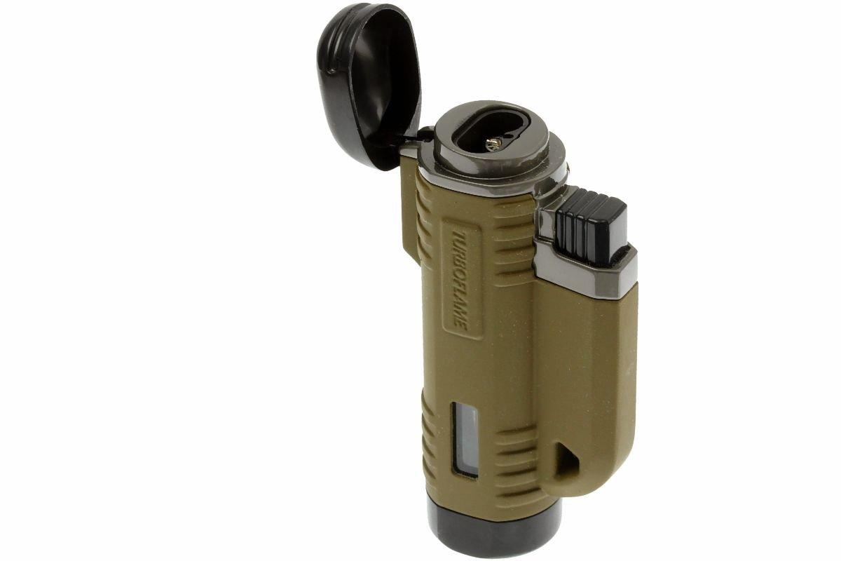 Turboflame VFlame, Twin Laser Jet Flame, Matte Olive | Günstiger ...