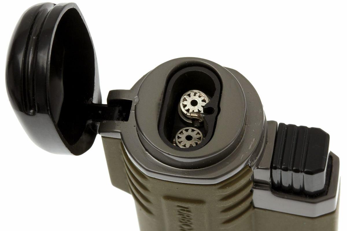 Turboflame VFlame, Twin Laser Jet Flame, Matte Olive | Günstiger ...