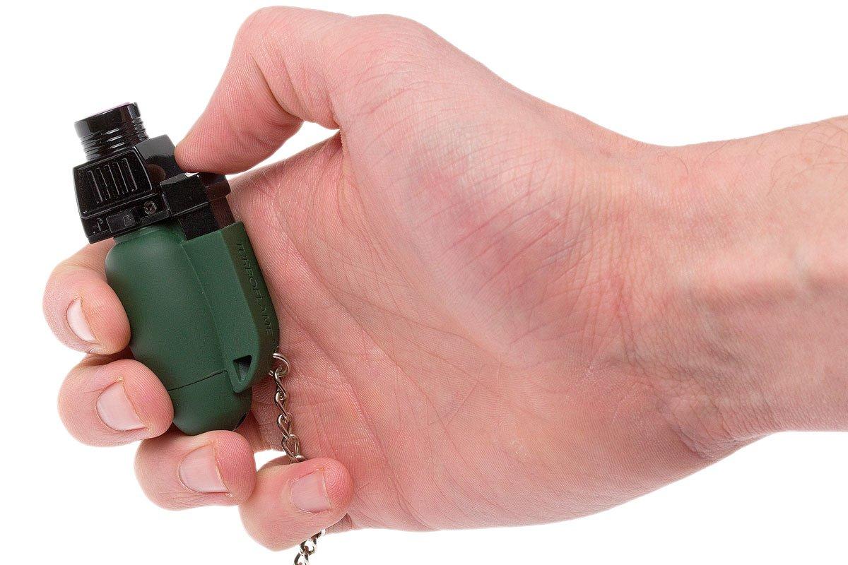Turboflame Military lighter, olive green | Advantageously shopping at ...