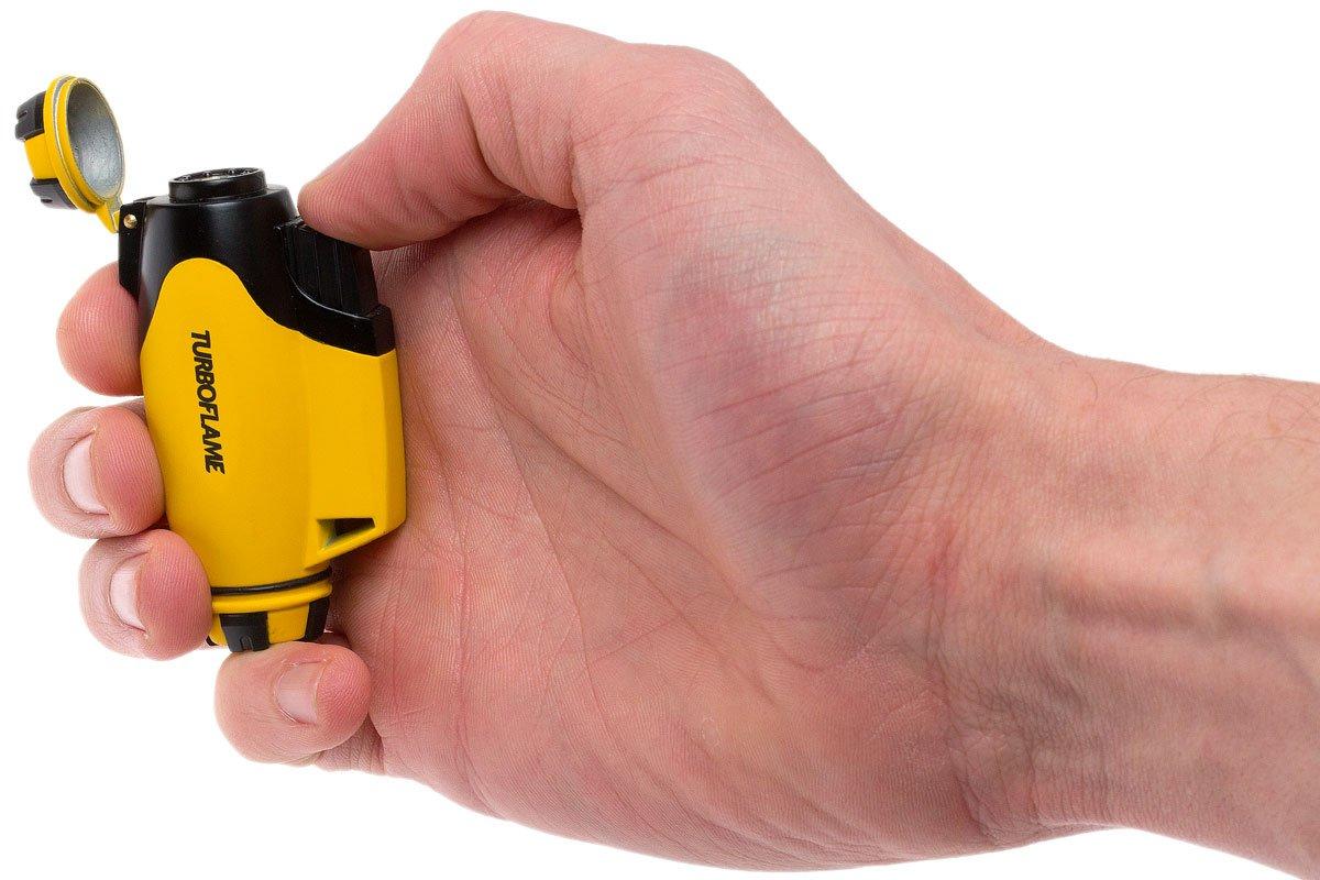 Turboflame Phoenix II lighter, yellow | Advantageously shopping at ...