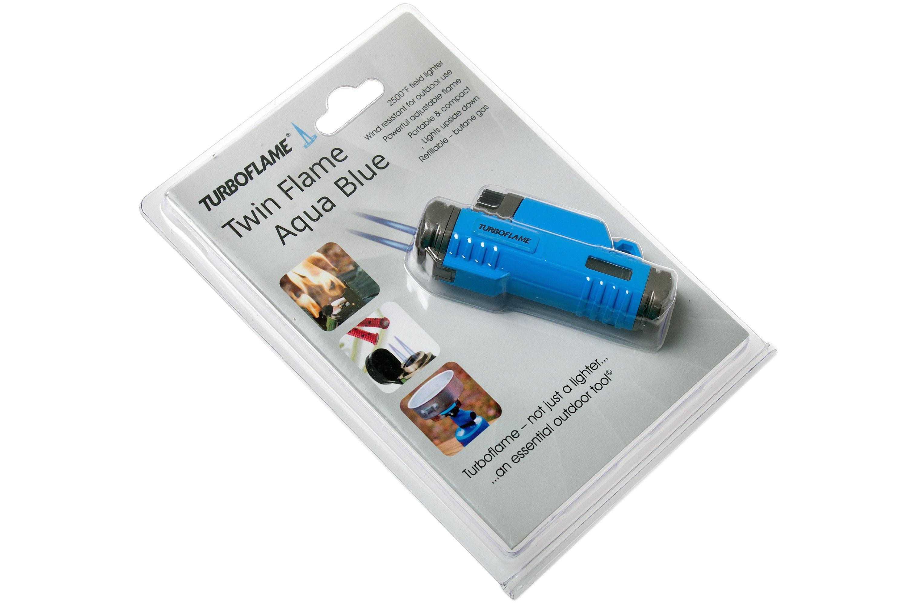 Turboflame Turbo II lighter, blue | Advantageously shopping at ...