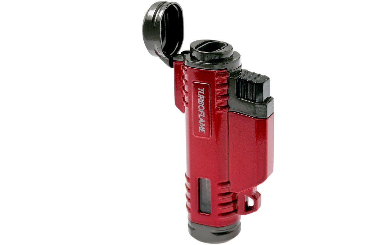 Turboflame Turbo II lighter, red | Advantageously shopping at ...