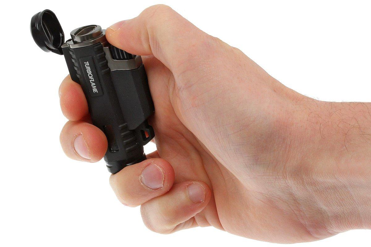 Turboflame Ranger lighter, black | Advantageously shopping at ...