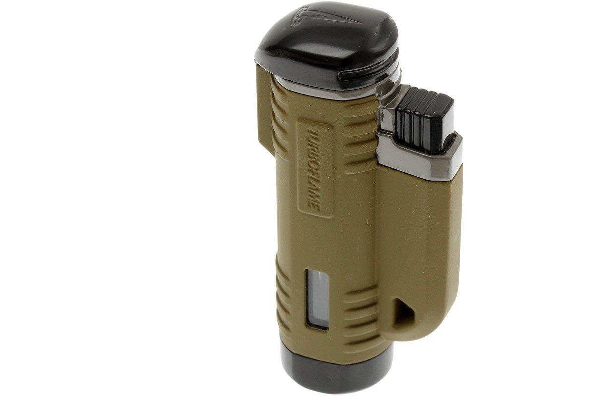 Turboflame Ranger lighter, olive green | Advantageously shopping at ...